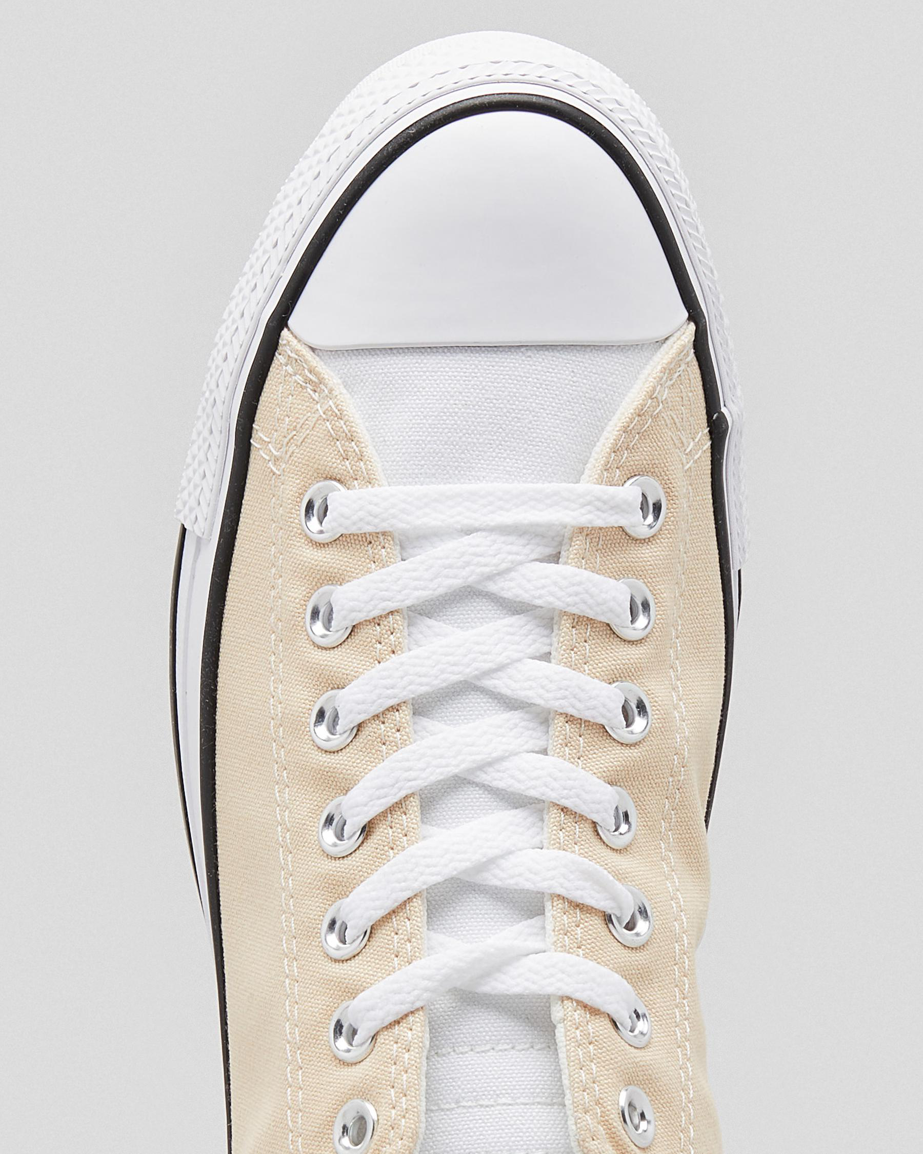Shop Converse Chuck Lo Hybrid Shoes In Light Twine/white/black - Fast ...