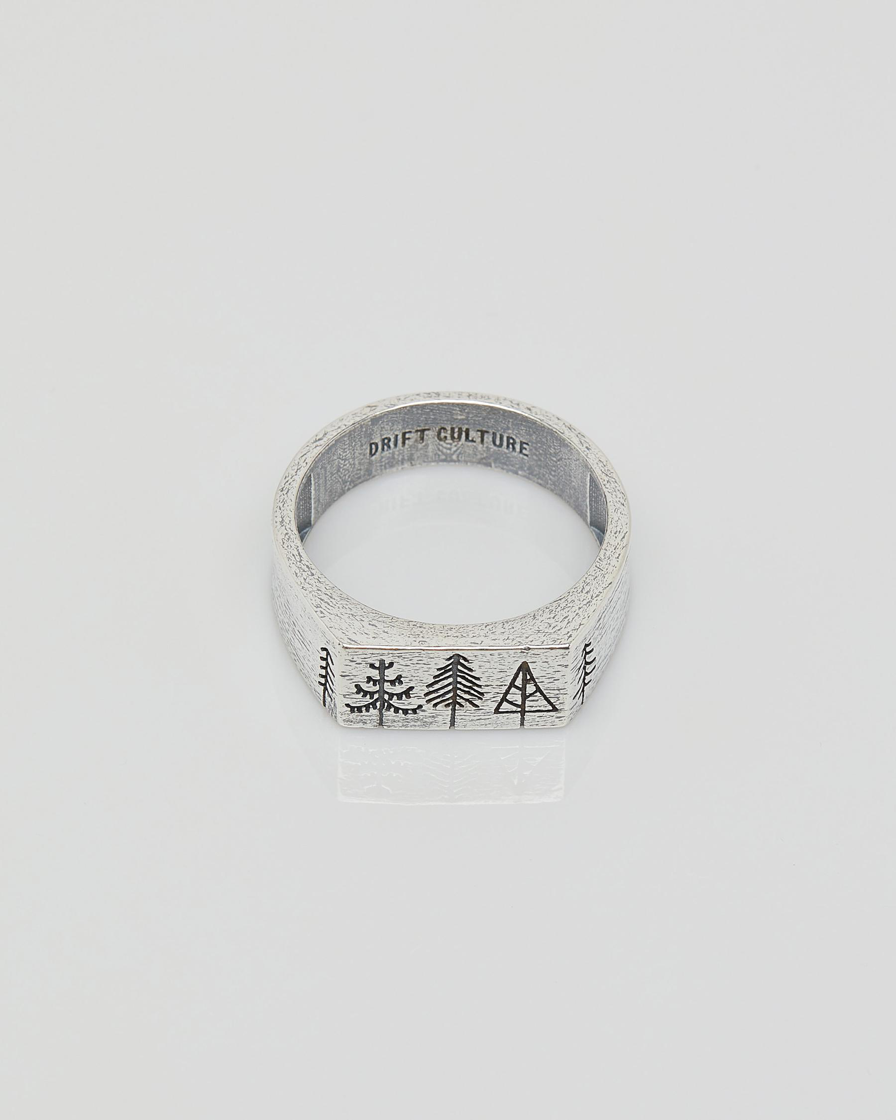 Shop Drift Culture Canopy Ring In Silver - Fast Shipping & Easy Returns ...