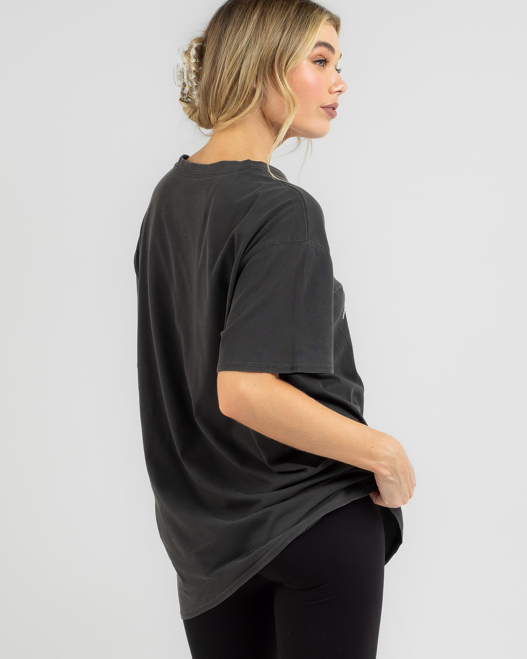 Shop Volcom Cobrah T-Shirt In Washed Black - Fast Shipping & Easy ...