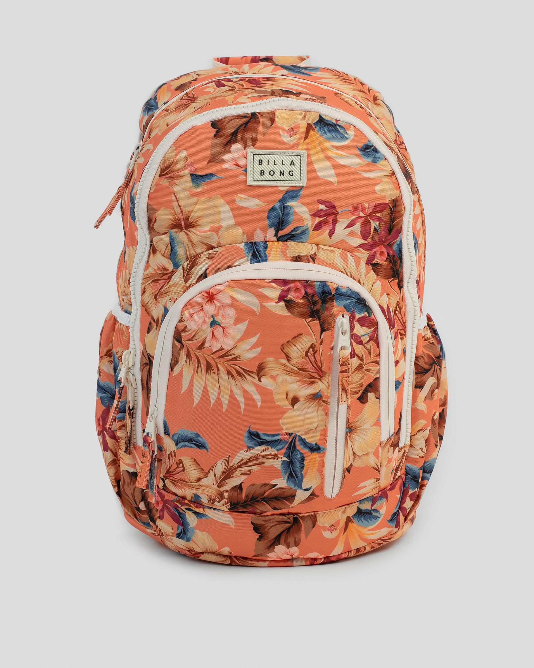 Shop Billabong Shady Days Roadie Backpack In Coral - Fast Shipping ...