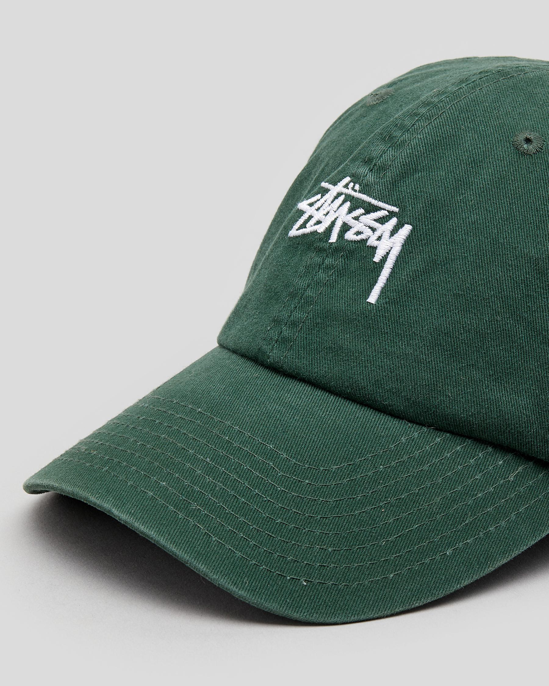 Shop Stussy Stock Low Pro Cap In Forest - Fast Shipping & Easy Returns ...