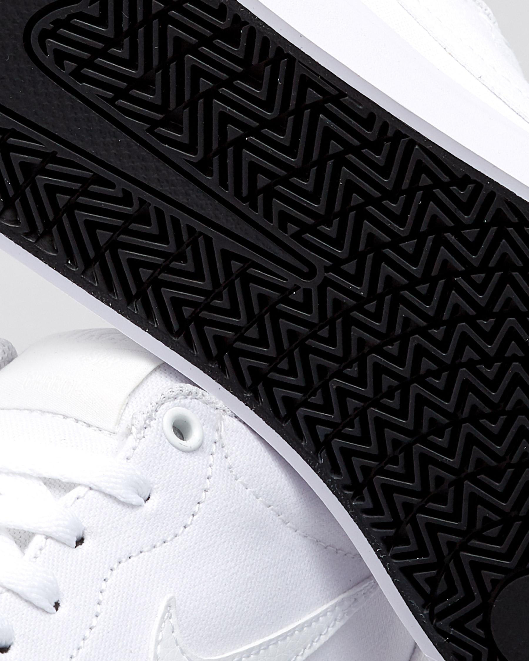Shop Nike Boys' Charge Shoes In White/white-white - Fast Shipping ...