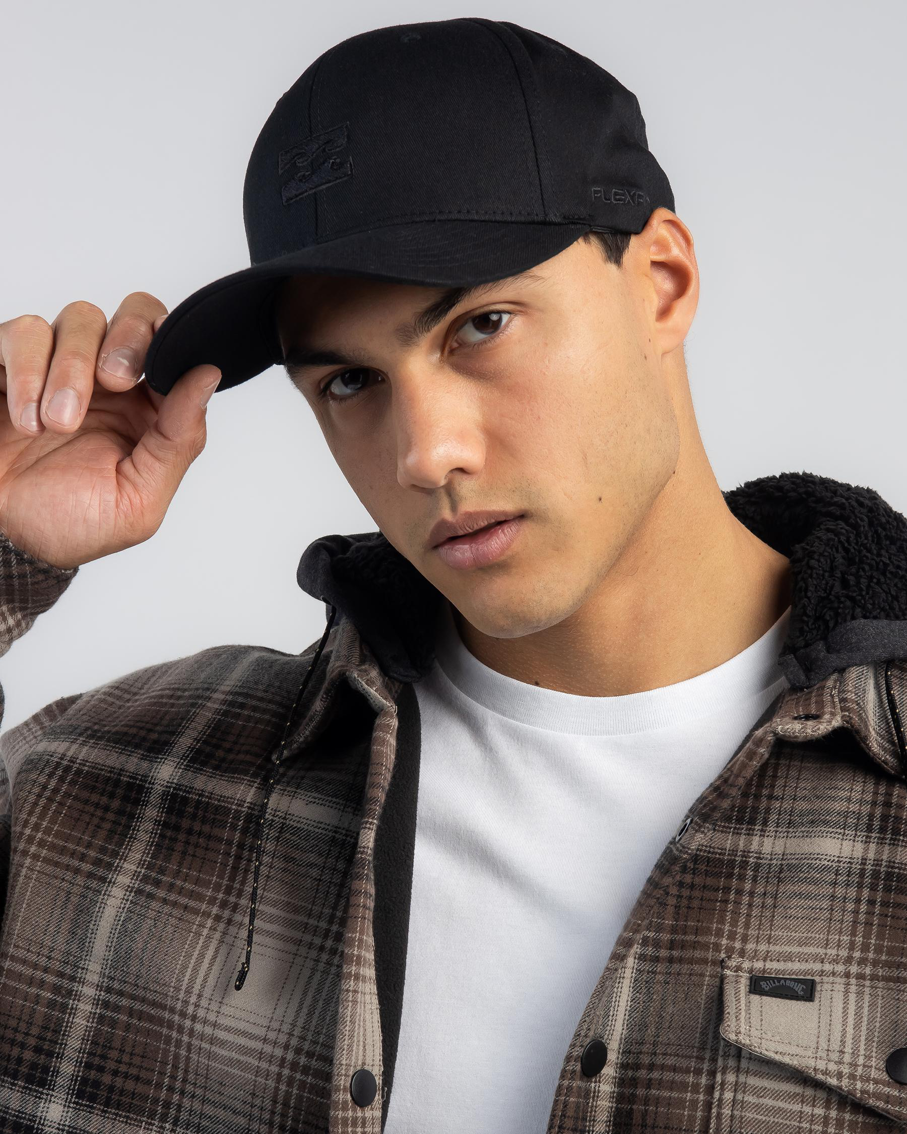 Shop Billabong All Day Flexfit Cap In Stealth Heather - Fast Shipping ...