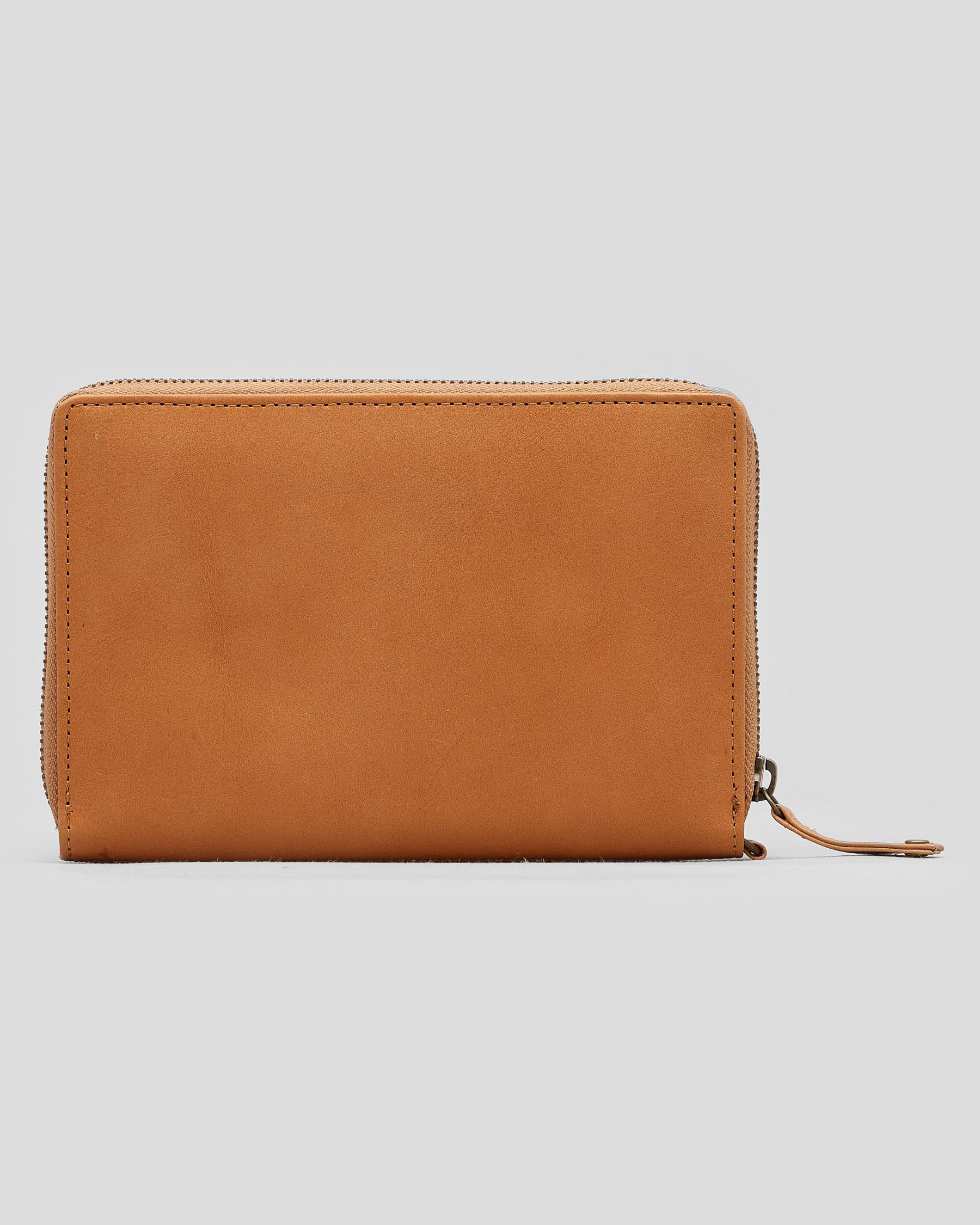Rip Curl Desert Dawn RFID Leather Wallet In Vintage Tan - FREE ...