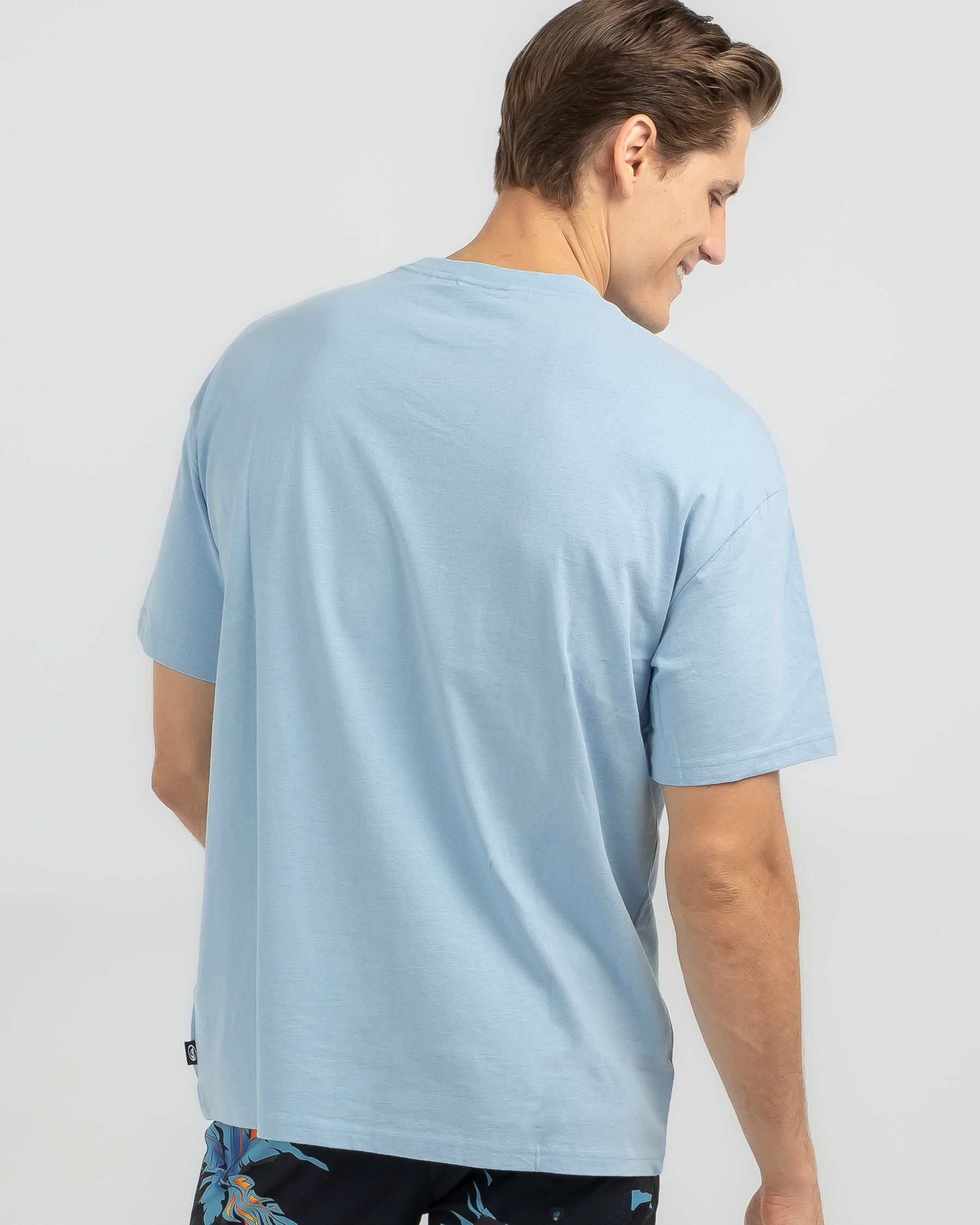 Shop Quiksilver Trinity T-Shirt In Dream Blue - Fast Shipping & Easy ...