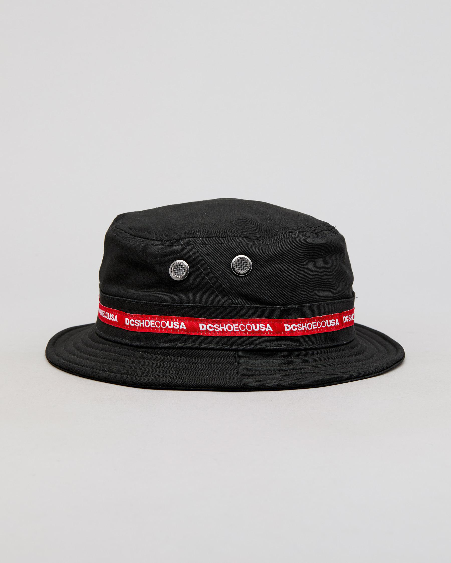 DC Shoes Tapers Bucket Hat In Anthracite - FREE* Shipping & Easy ...