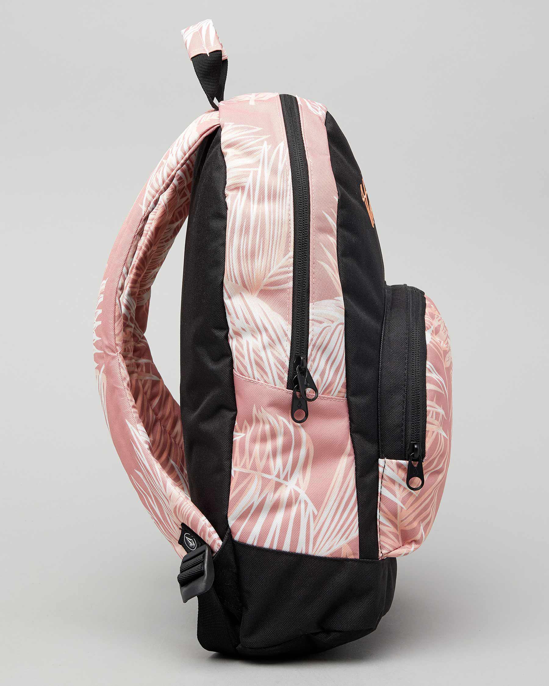 Shop Volcom Patch Attack Retreat Backpack In Terracotta - Fast Shipping ...