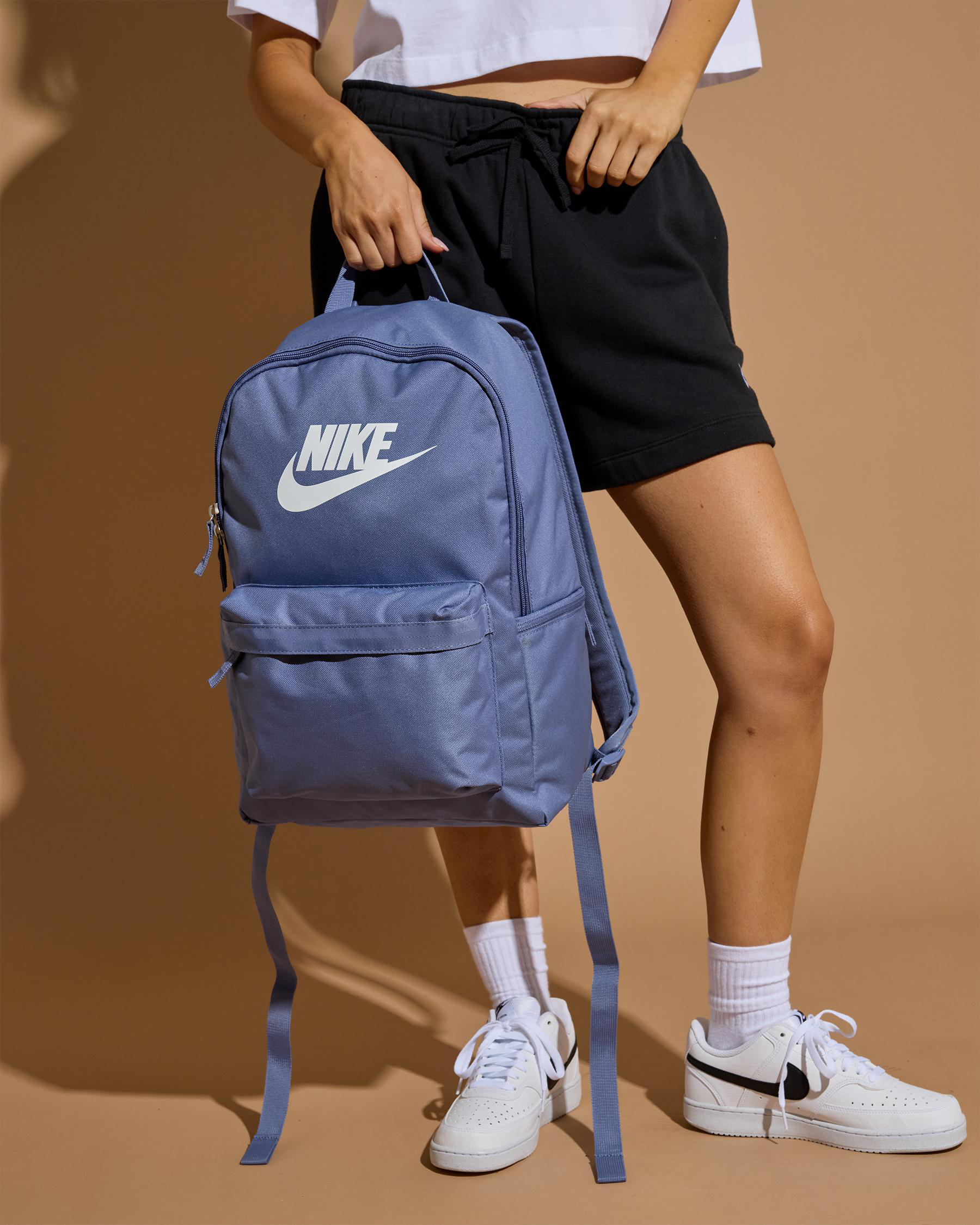 Shop Nike Heritage Backpack In World Indigo/world Indigo/white - Fast ...