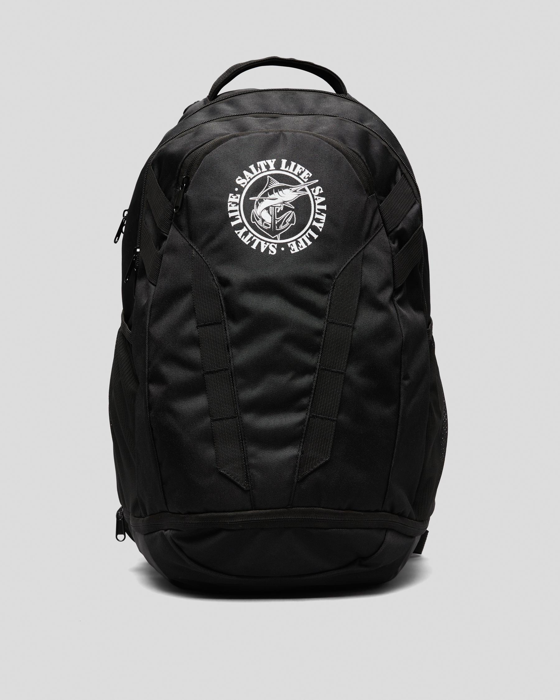 Shop Salty Life Once Bitten Backpack In Black - Fast Shipping & Easy ...