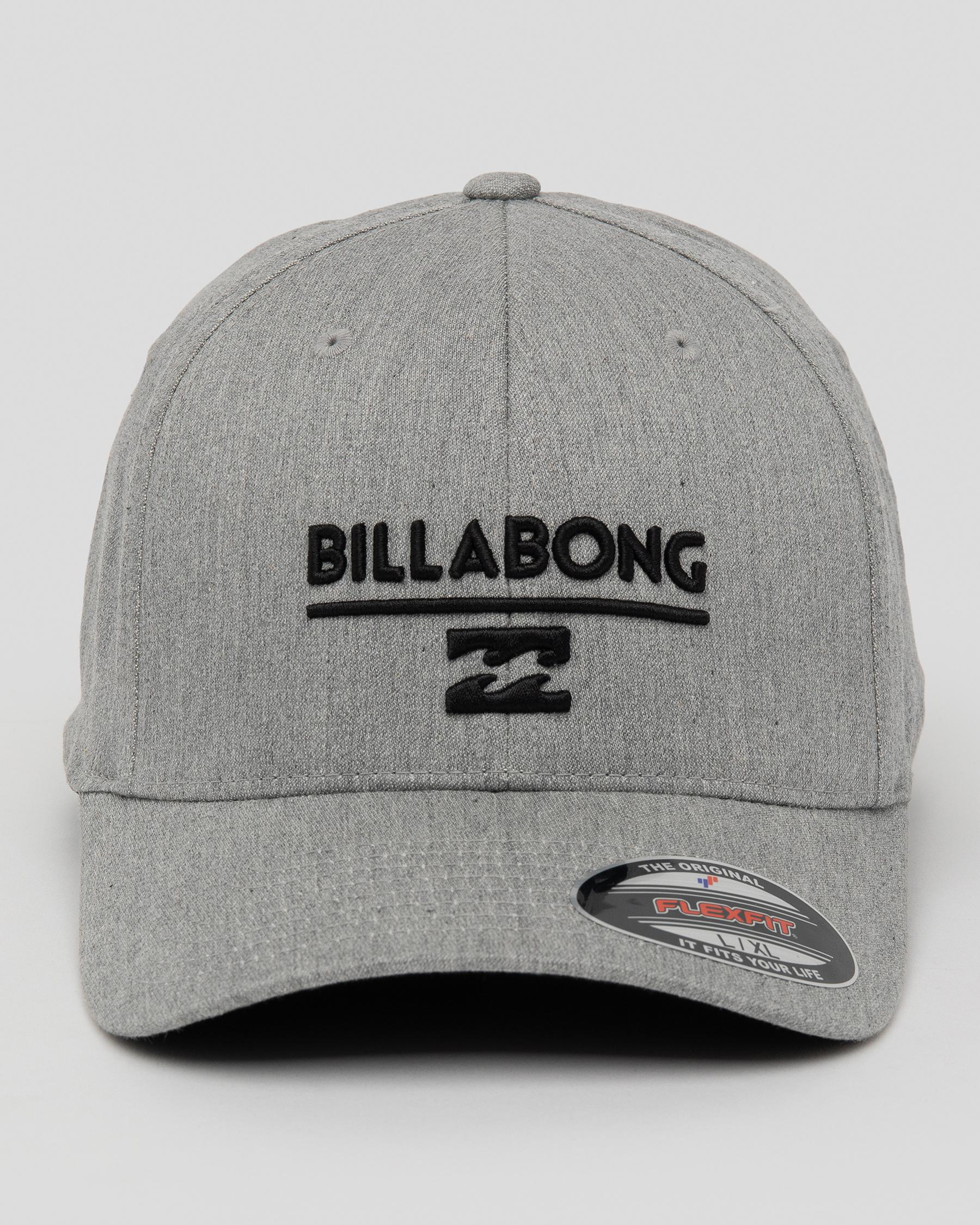 Shop Billabong Unity Flexfit Cap In Light Grey Heather - Fast Shipping ...