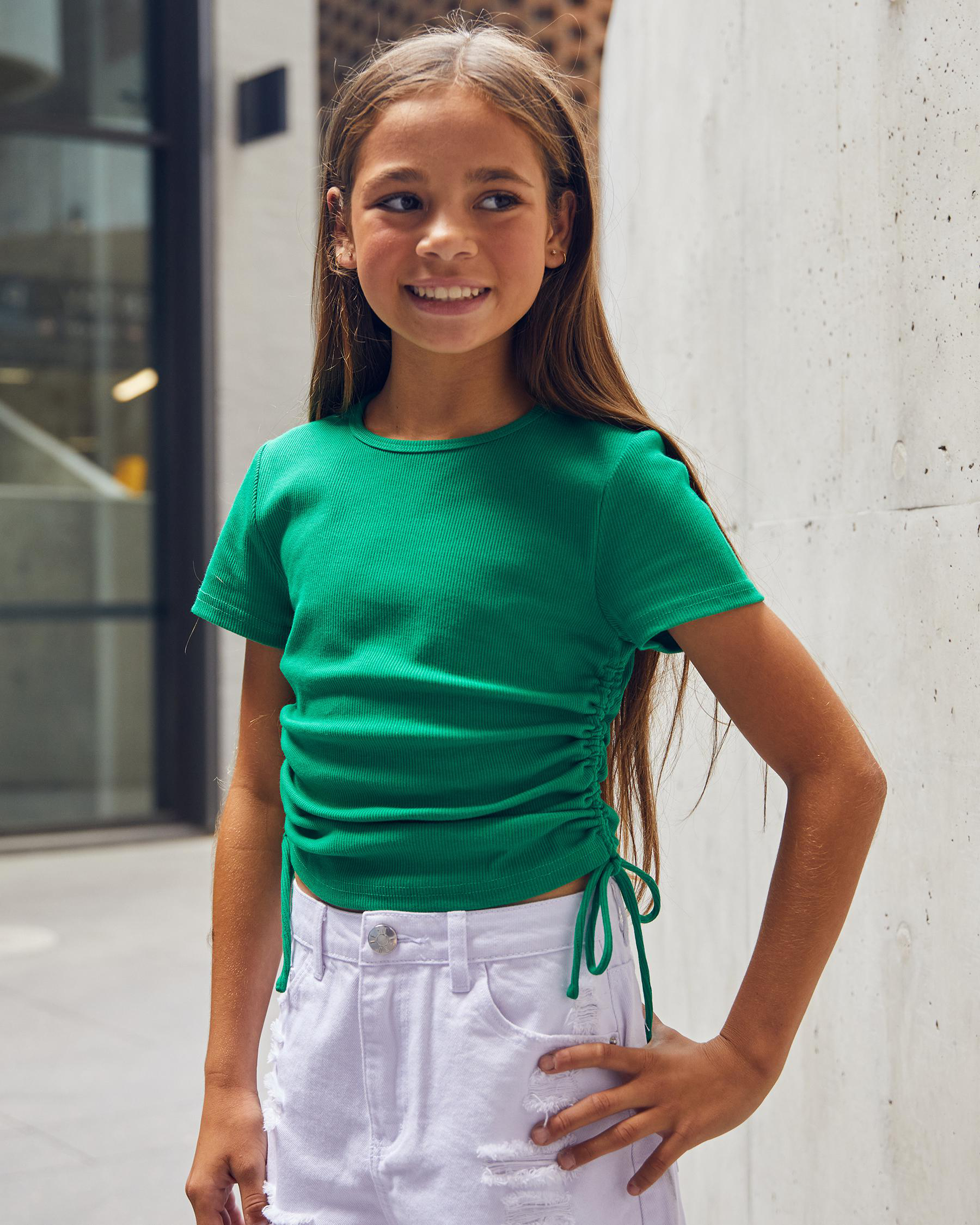 Ava And Ever Girls' Kenny Top In Bright Green - Fast Shipping & Easy ...
