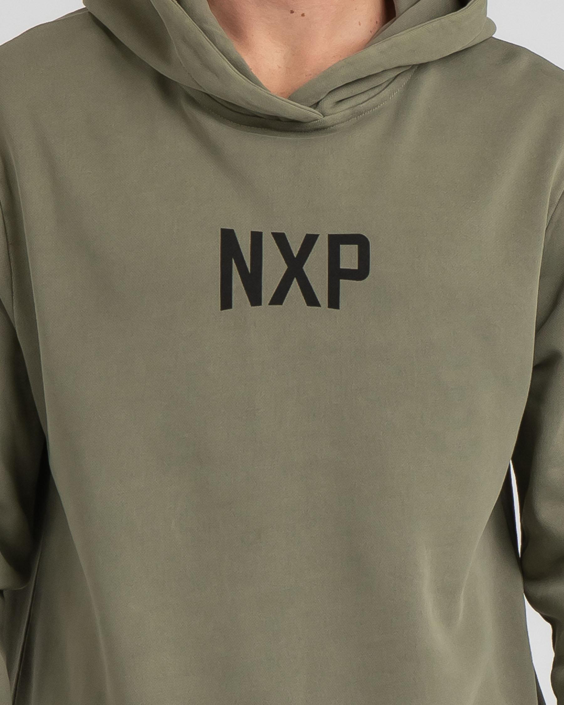 Shop Nena & Pasadena Sins Forever Hoodie In Pigment Khaki - Fast ...