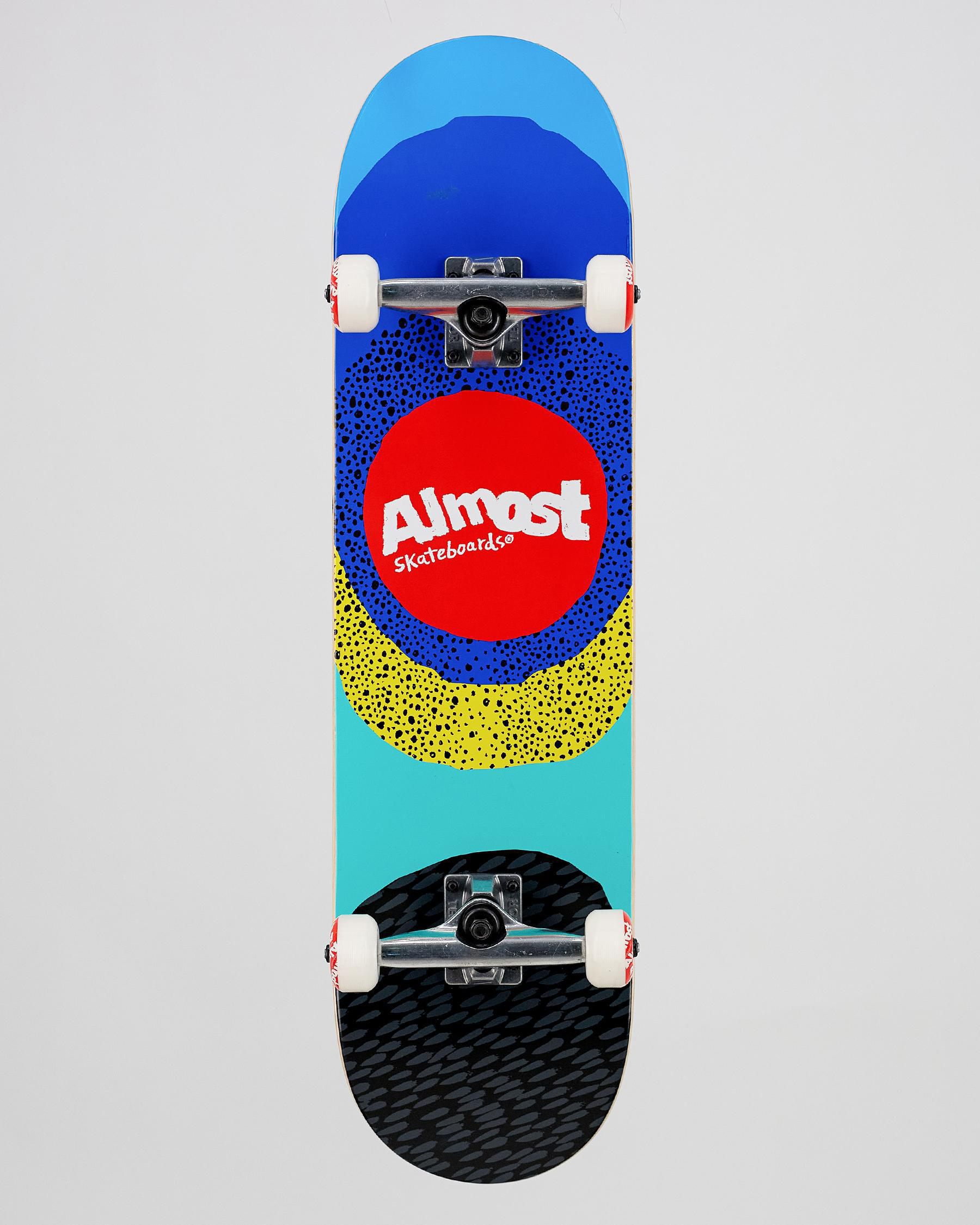 Shop Almost Radiate 8.25" Complete Skateboard In Blue - Fast Shipping ...