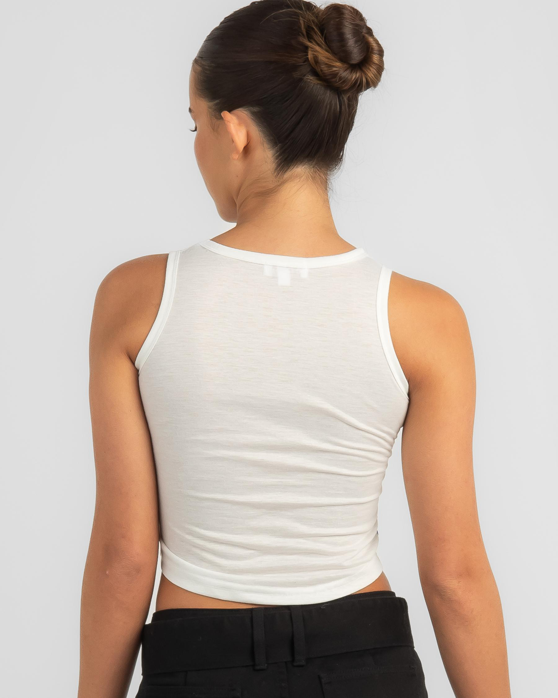 Shop 8 Birdies Styles Tank Top In Blue/white - Fast Shipping & Easy ...