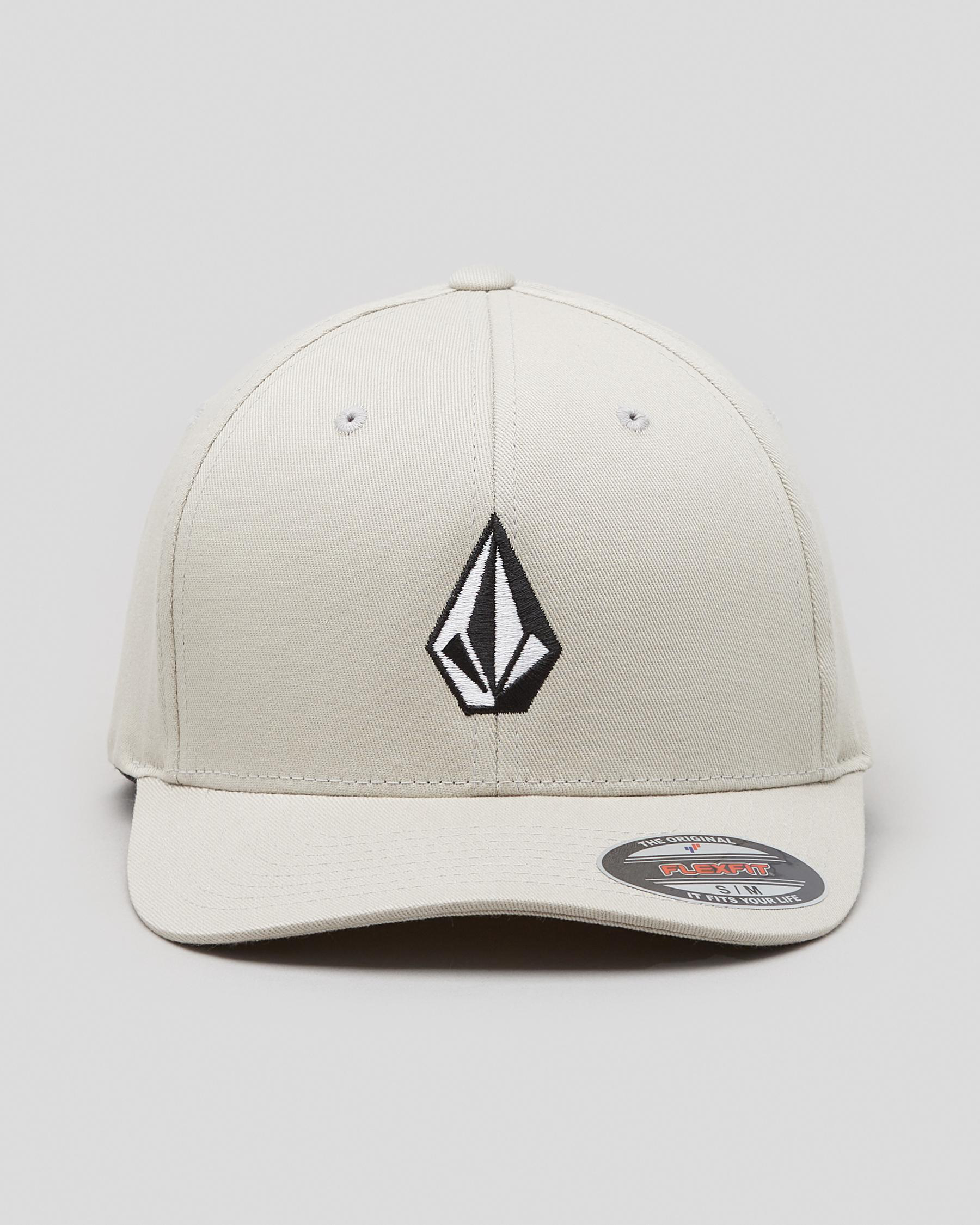 Shop Volcom Full Stone Xfit Cap In Stone - Fast Shipping & Easy Returns ...