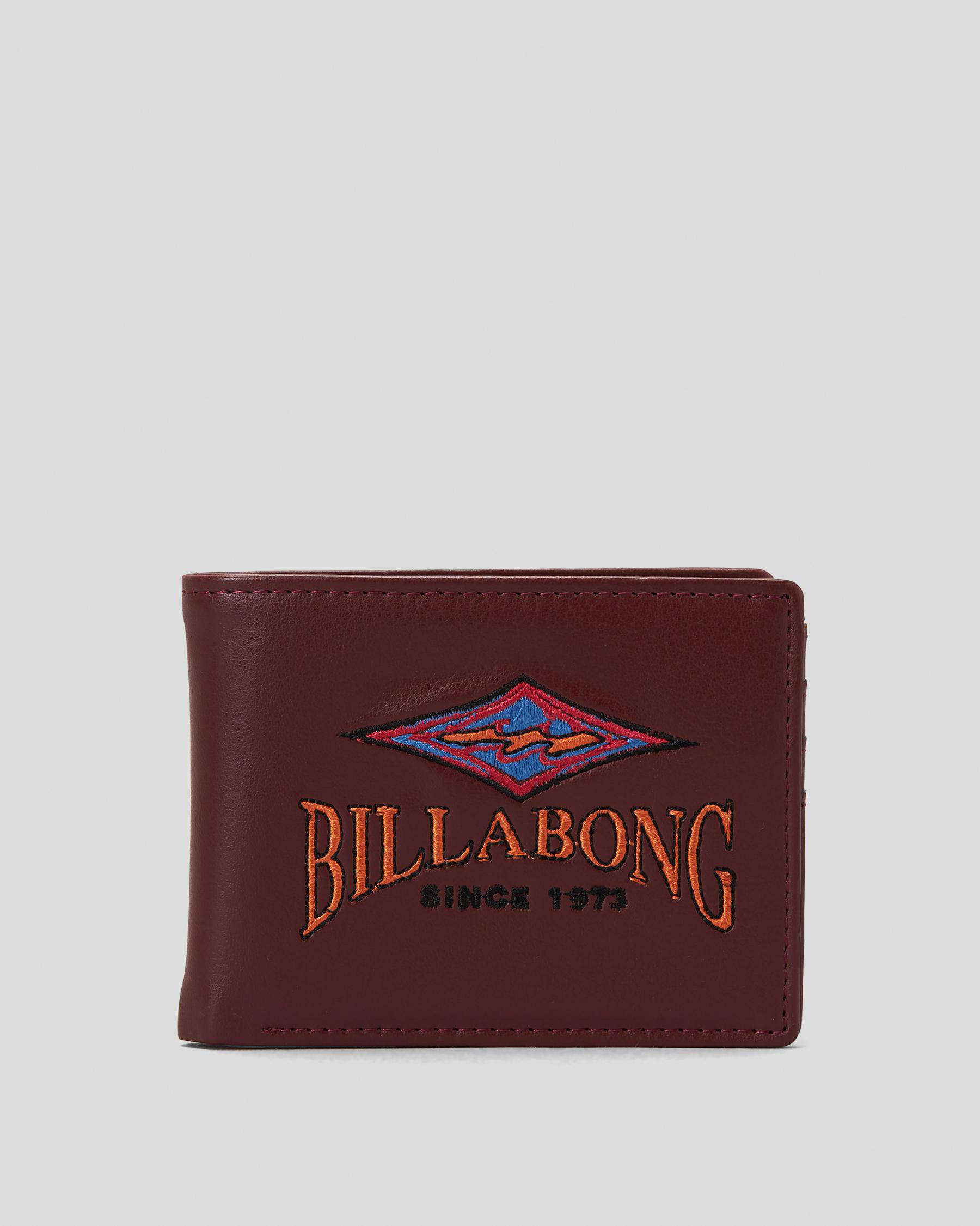 Shop Billabong Range Wallet In Brick - Fast Shipping & Easy Returns ...