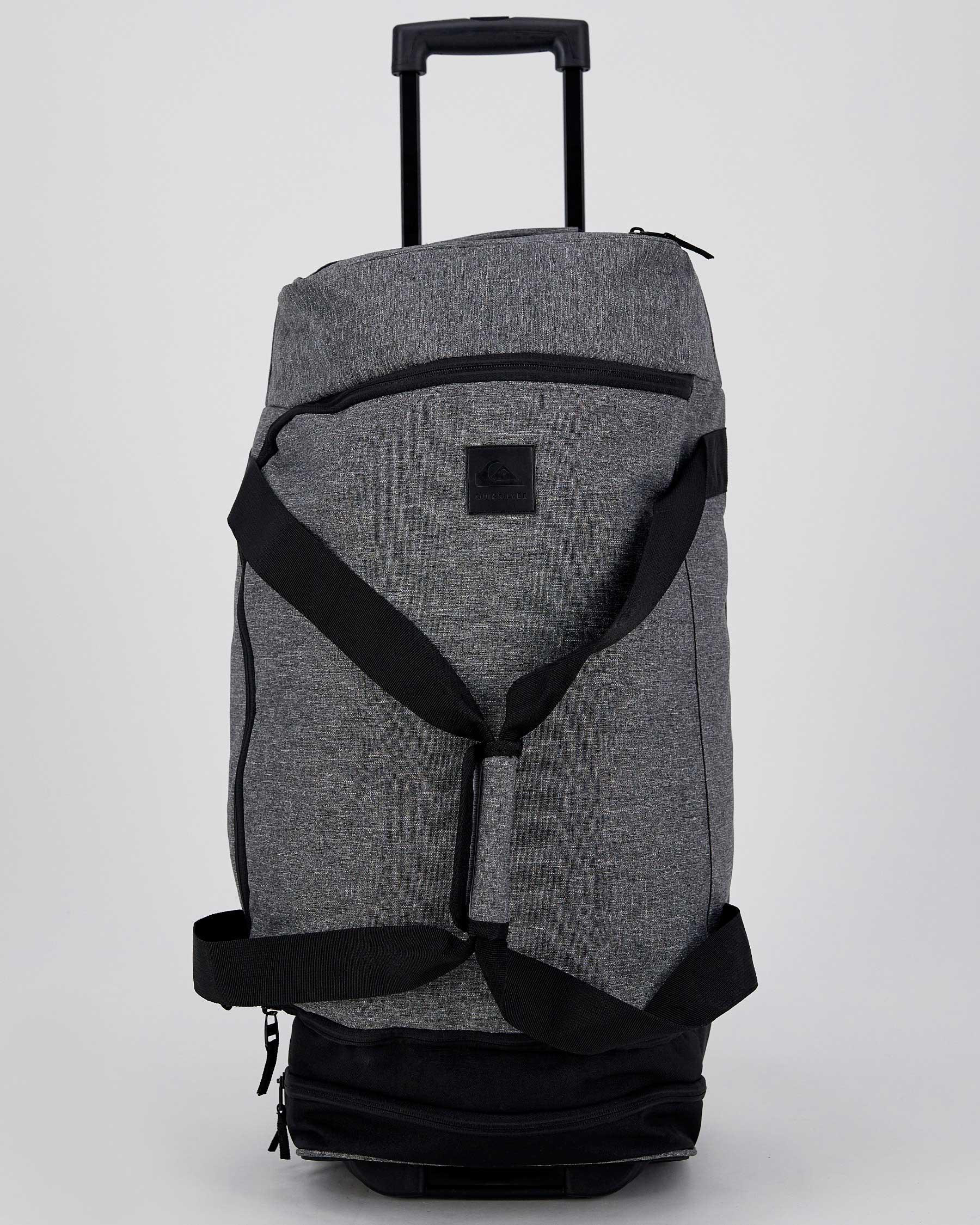 Shop Quiksilver New Centurion Travel Bag In Black - Fast Shipping ...