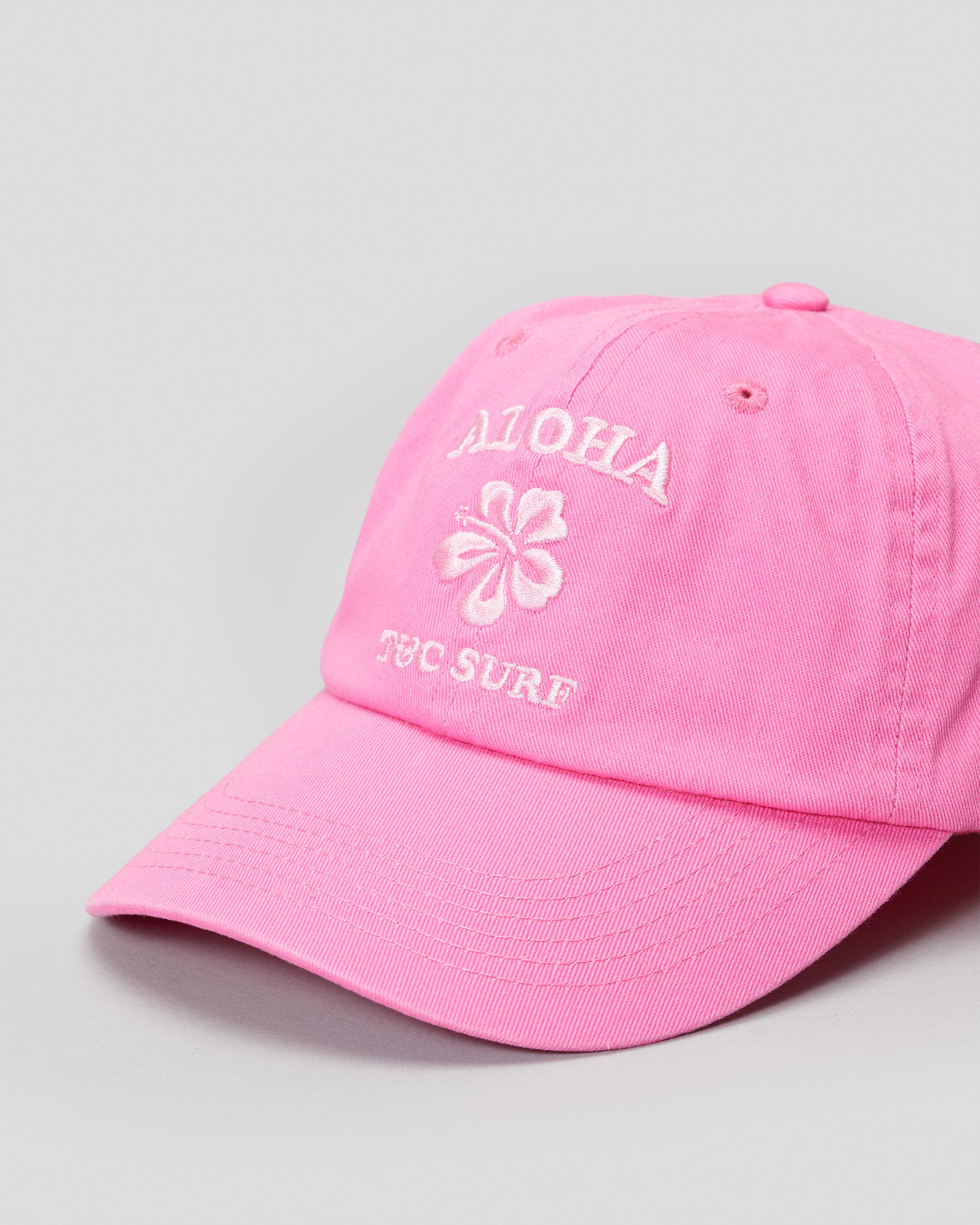 Shop Town & Country Surf Designs Holiday Dad Cap In Washed Pink - Fast ...