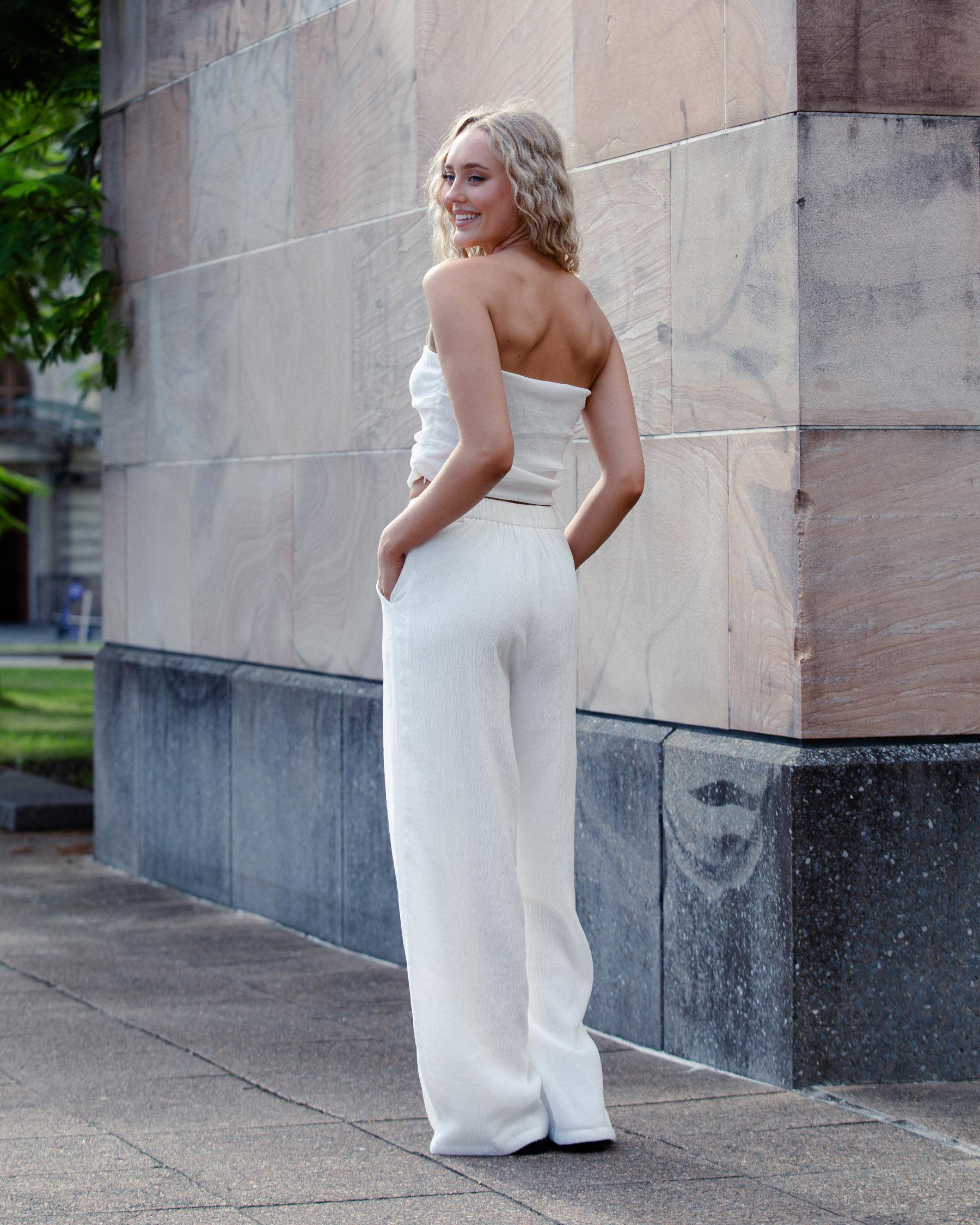 Shop Mooloola Joey Pants In White - Fast Shipping & Easy Returns - City ...