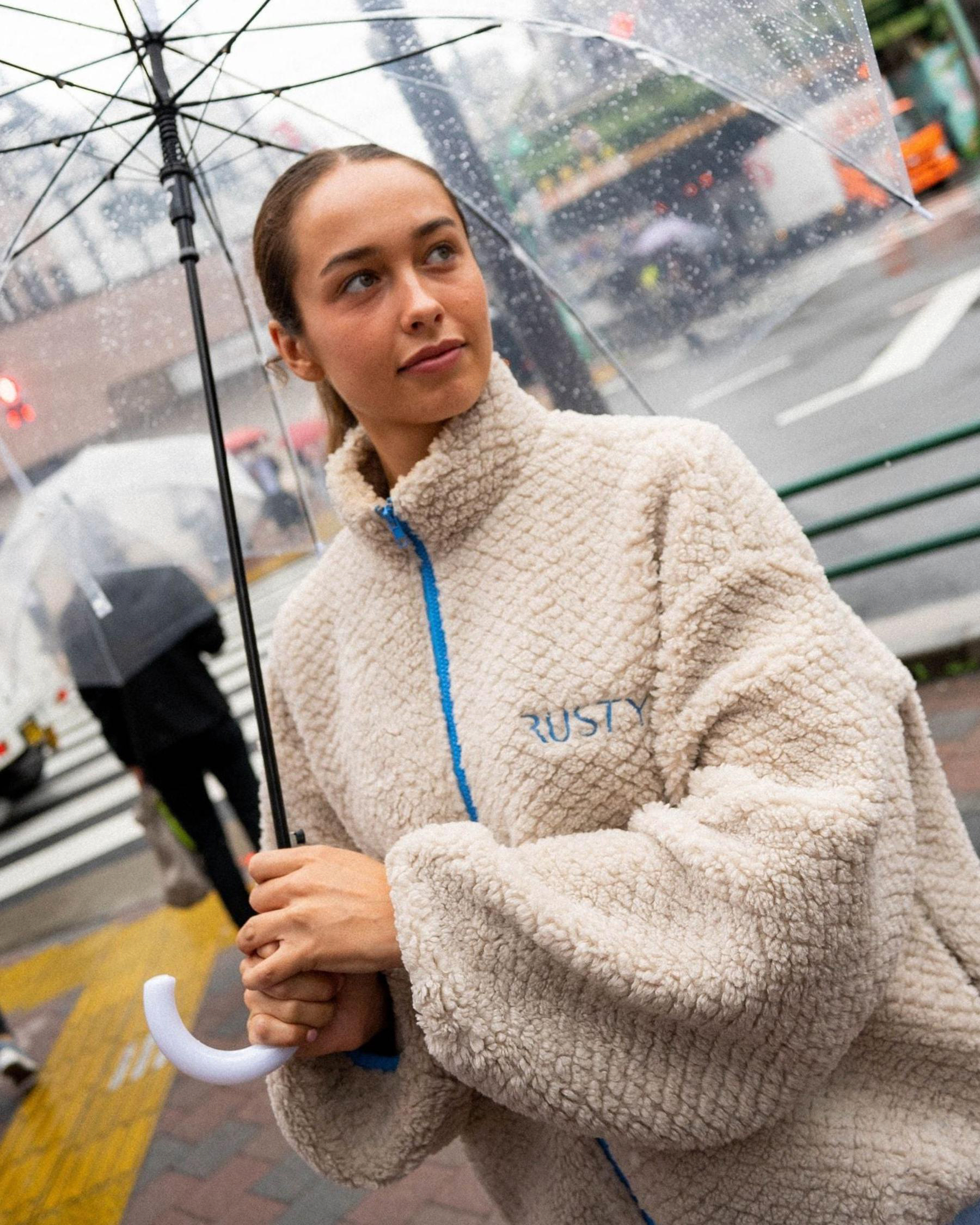 Shop Rusty Ollie Jacket In Pumice - Fast Shipping & Easy Returns - City ...