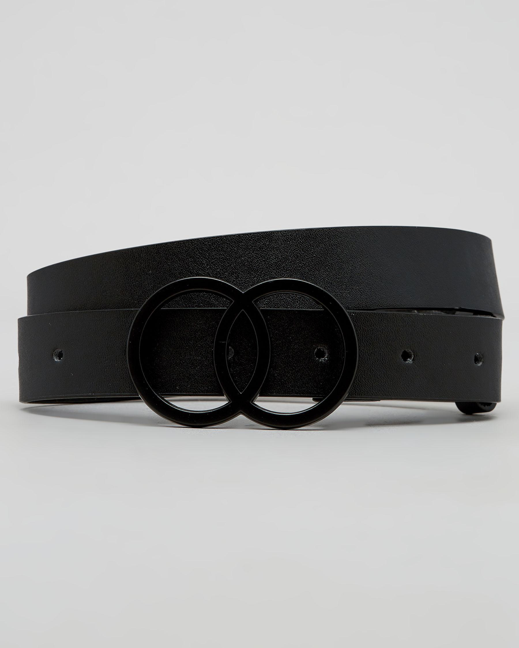 Shop Ava And Ever Jane Belt In Black - Fast Shipping & Easy Returns ...