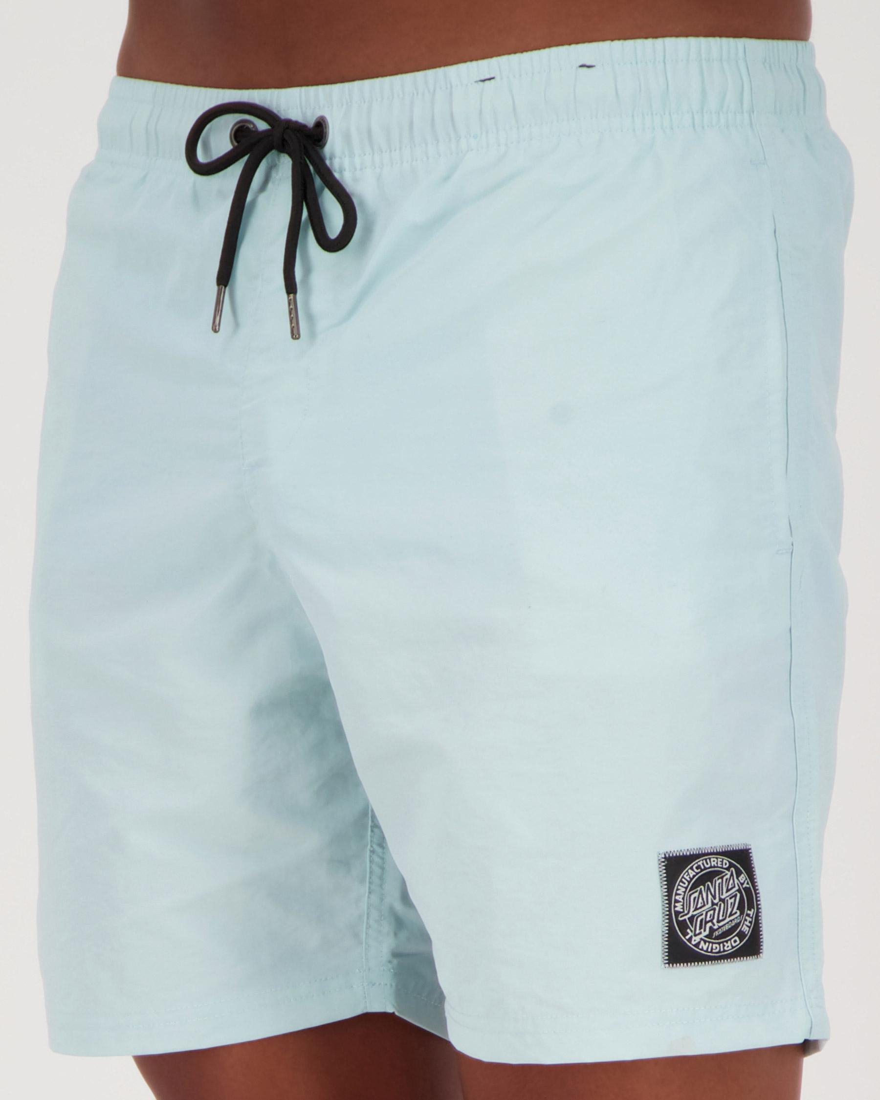 Shop Santa Cruz Cruizier Reactive Shorts In Pastel Sky - Fast Shipping ...