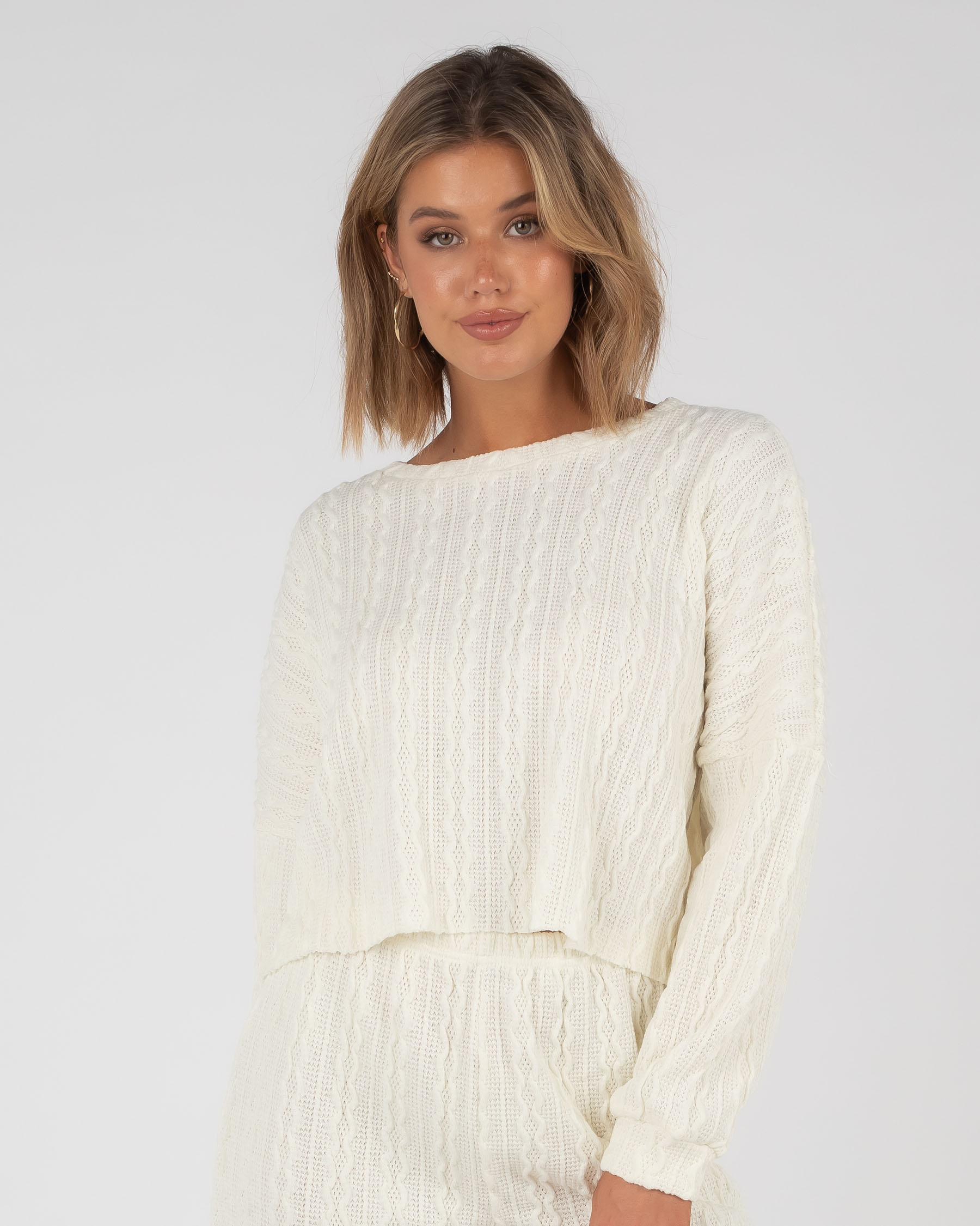 Shop Reverse Nancy Top In White - Fast Shipping & Easy Returns - City ...