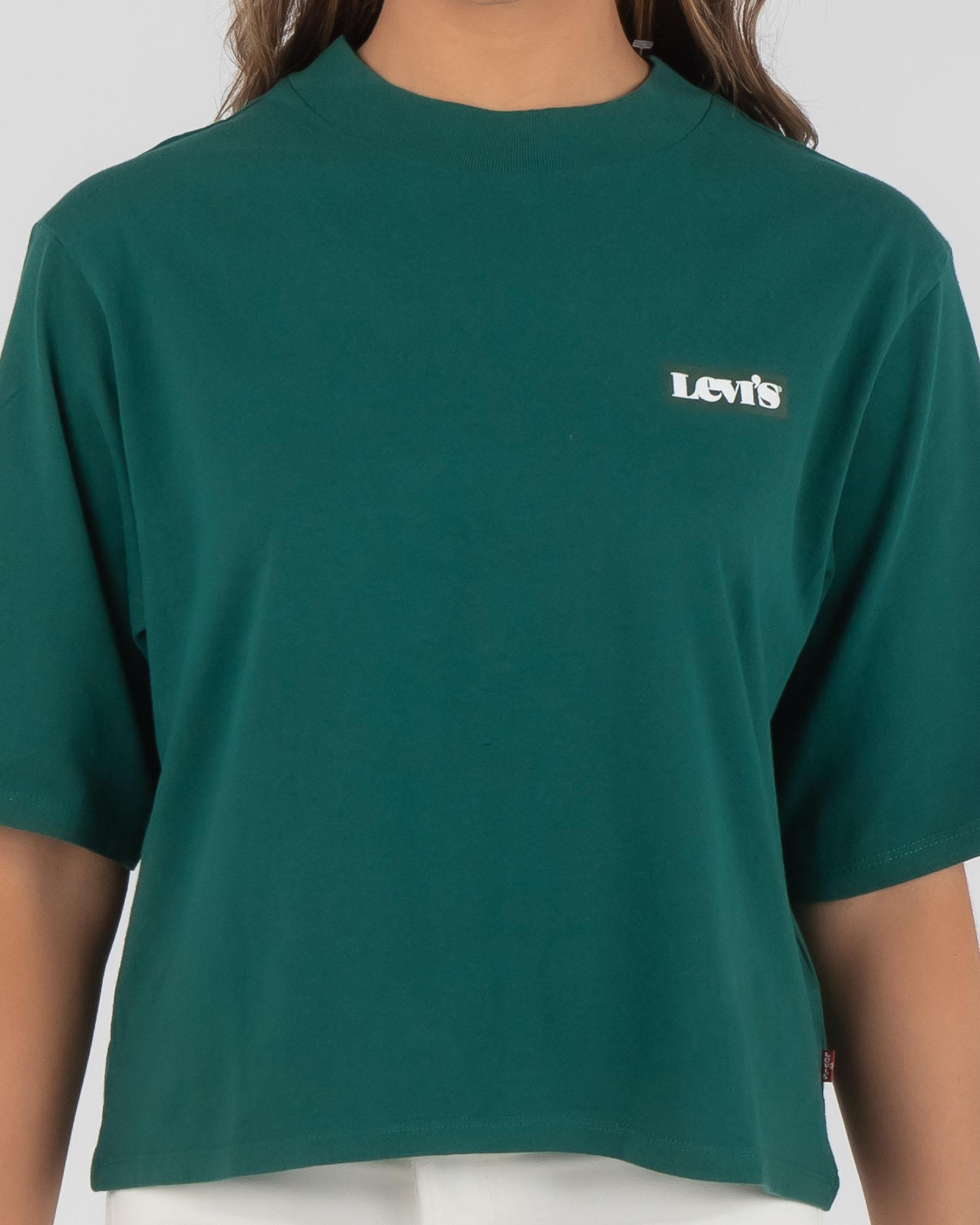 Shop Levi's Box Logo T-Shirt In Forest - Fast Shipping & Easy Returns ...