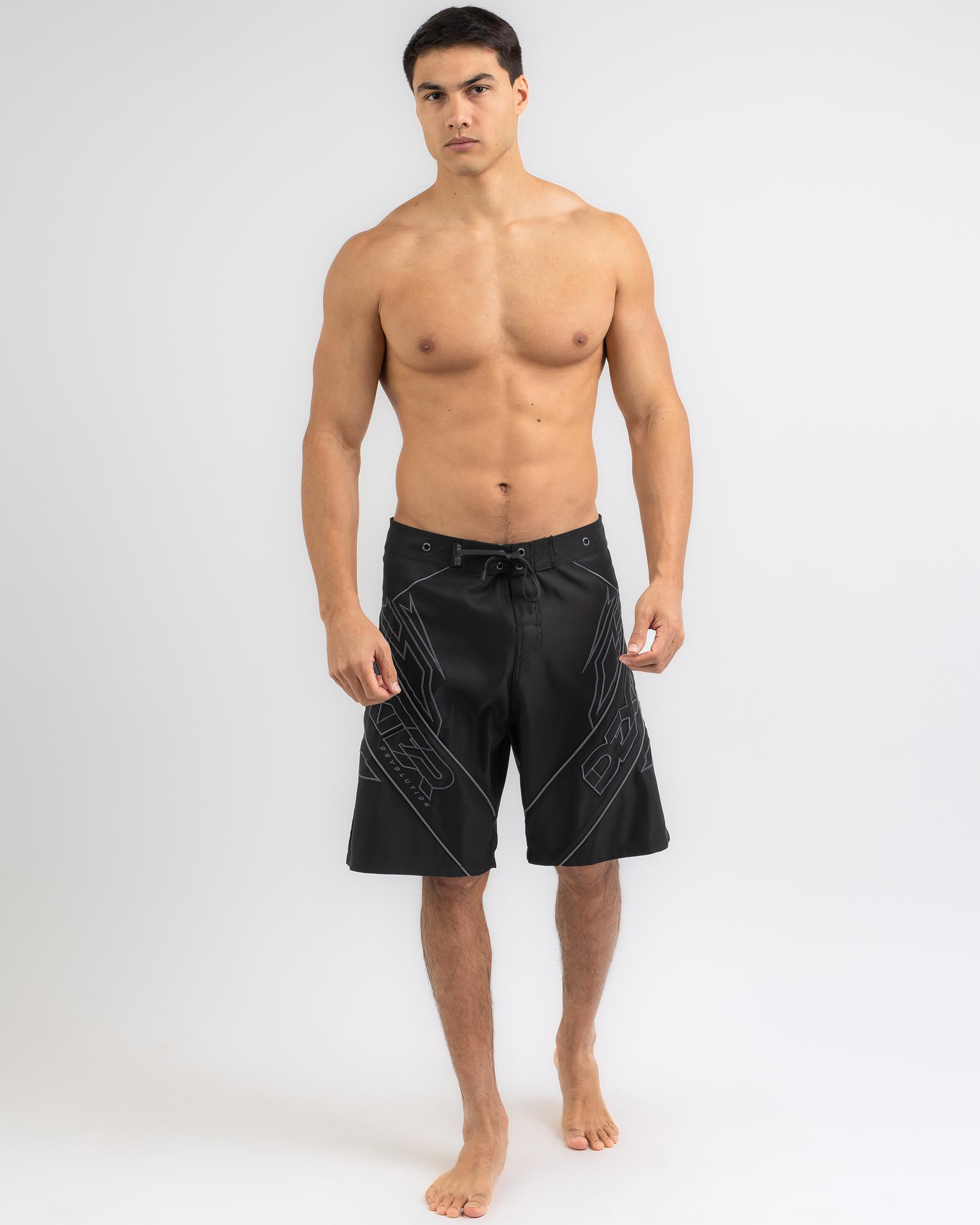 Shop Dexter Mechanical Board Shorts In Black/black - Fast Shipping ...