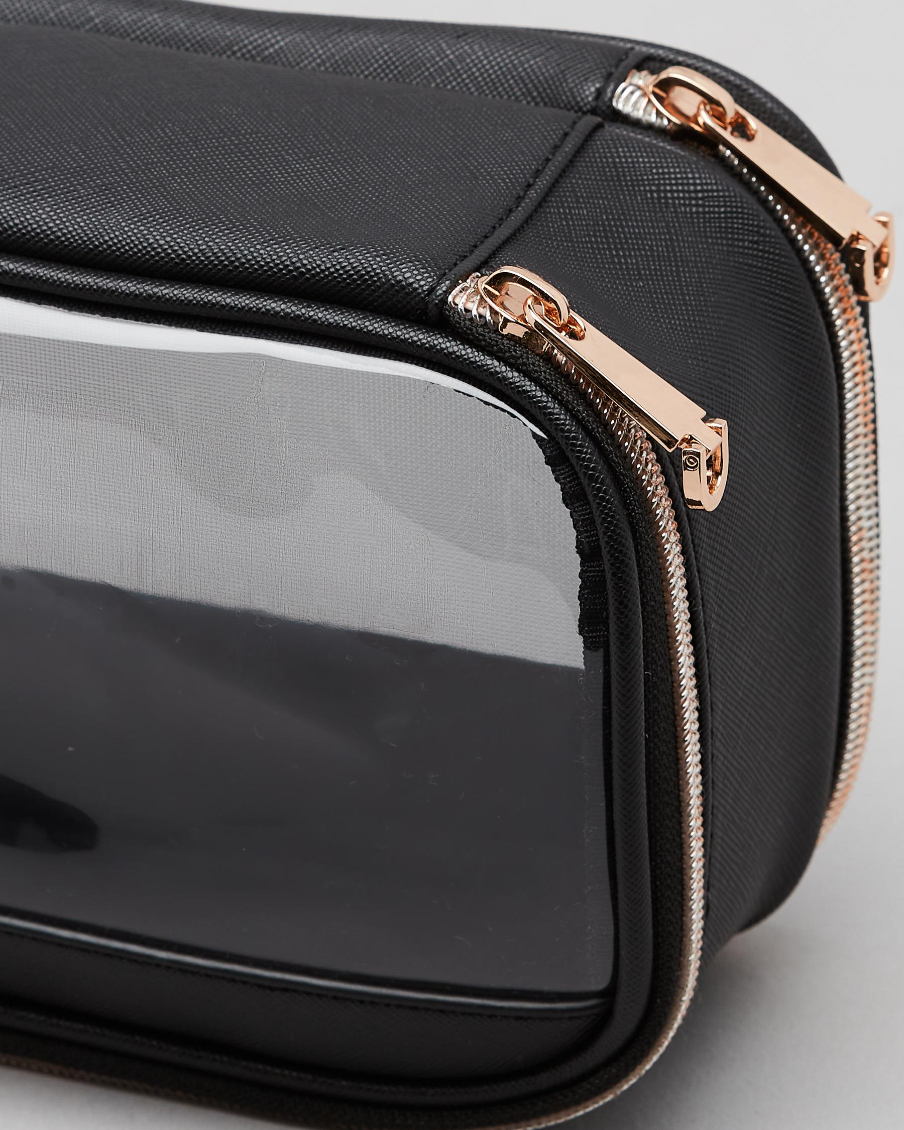 Shop Ava And Ever Audrey Makeup Case In Black - Fast Shipping & Easy ...