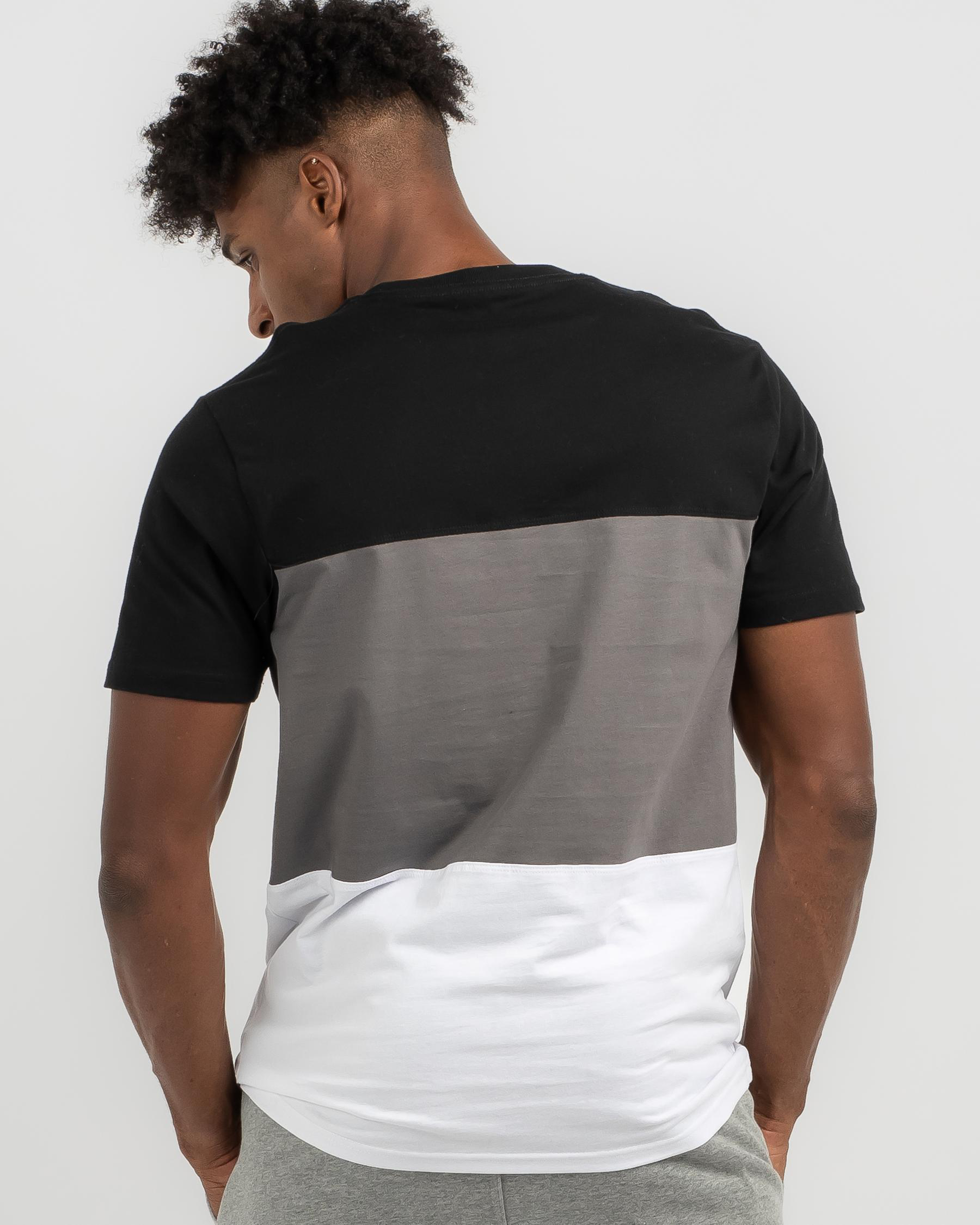 Shop Rip Curl Divided T-Shirt In Black - Fast Shipping & Easy Returns ...