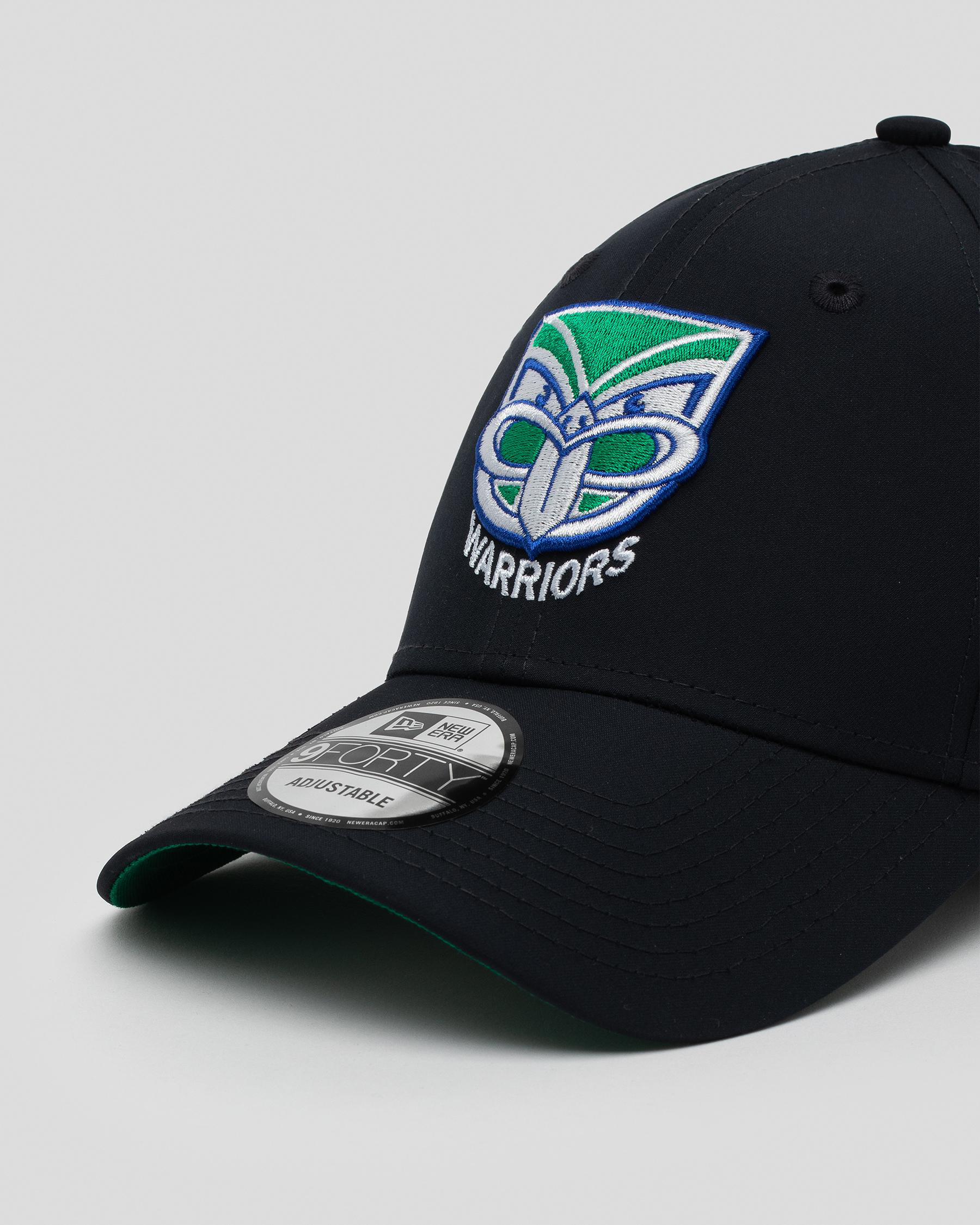Shop New Era New Zealand Warriors 9FORTY Media Cap In Navy - Fast ...