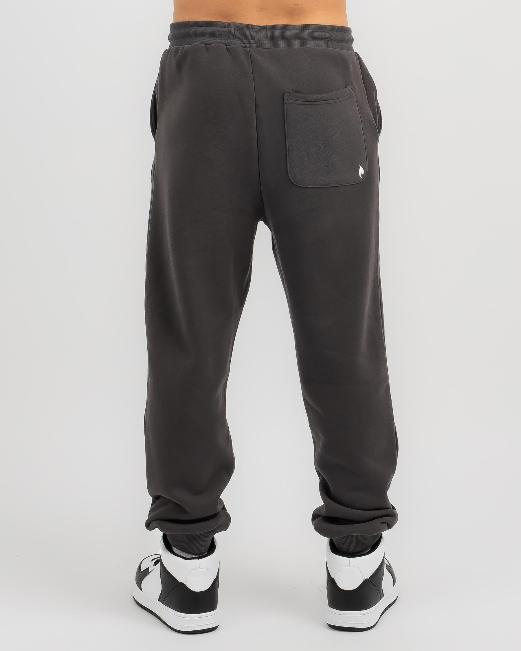 Shop Lucid Amplified Track Pants In Charcoal - Fast Shipping & Easy ...