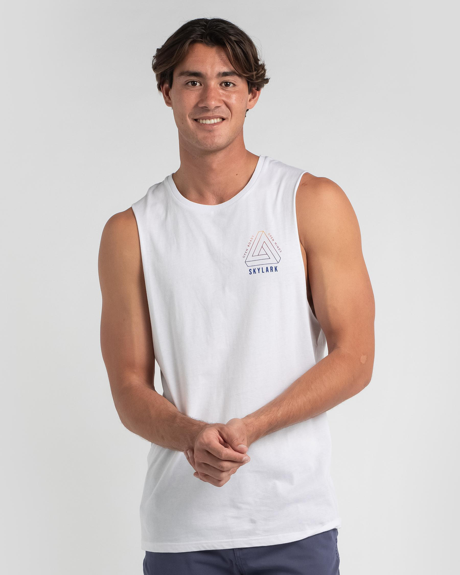 Shop Skylark Breach Muscle Tank In White - Fast Shipping & Easy Returns ...