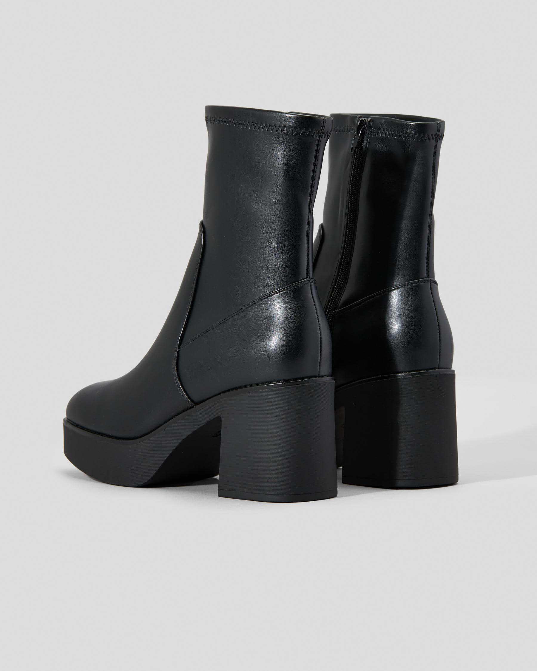 Shop Ava And Ever Tori Boots In Black - Fast Shipping & Easy Returns ...