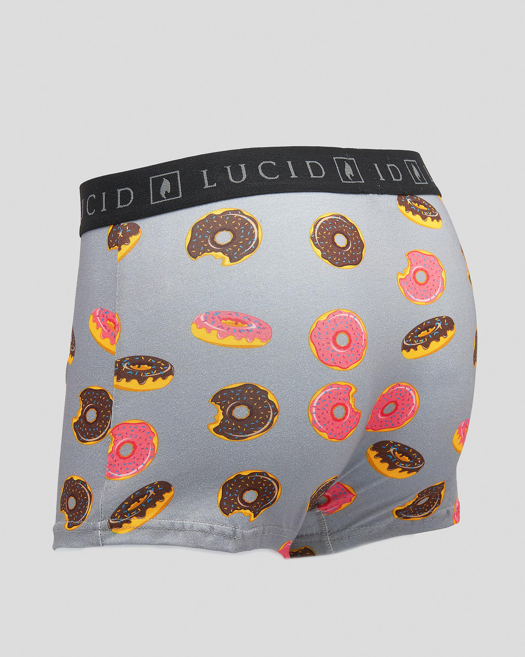 Shop Lucid Glazed Boxers In Grey - Fast Shipping & Easy Returns - City ...