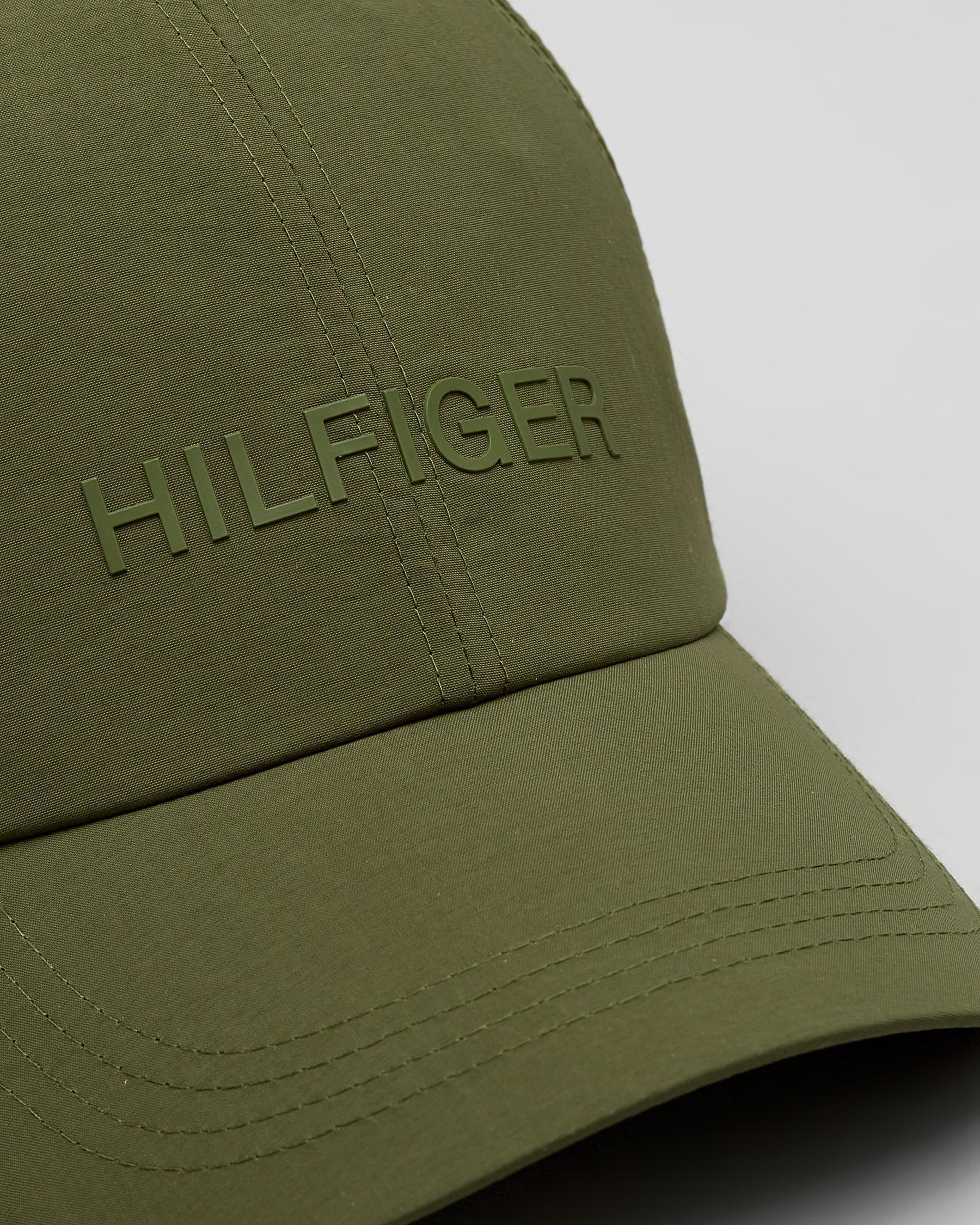 Shop Tommy Hilfiger Hilfiger Cap In Camo Green - Fast Shipping & Easy ...