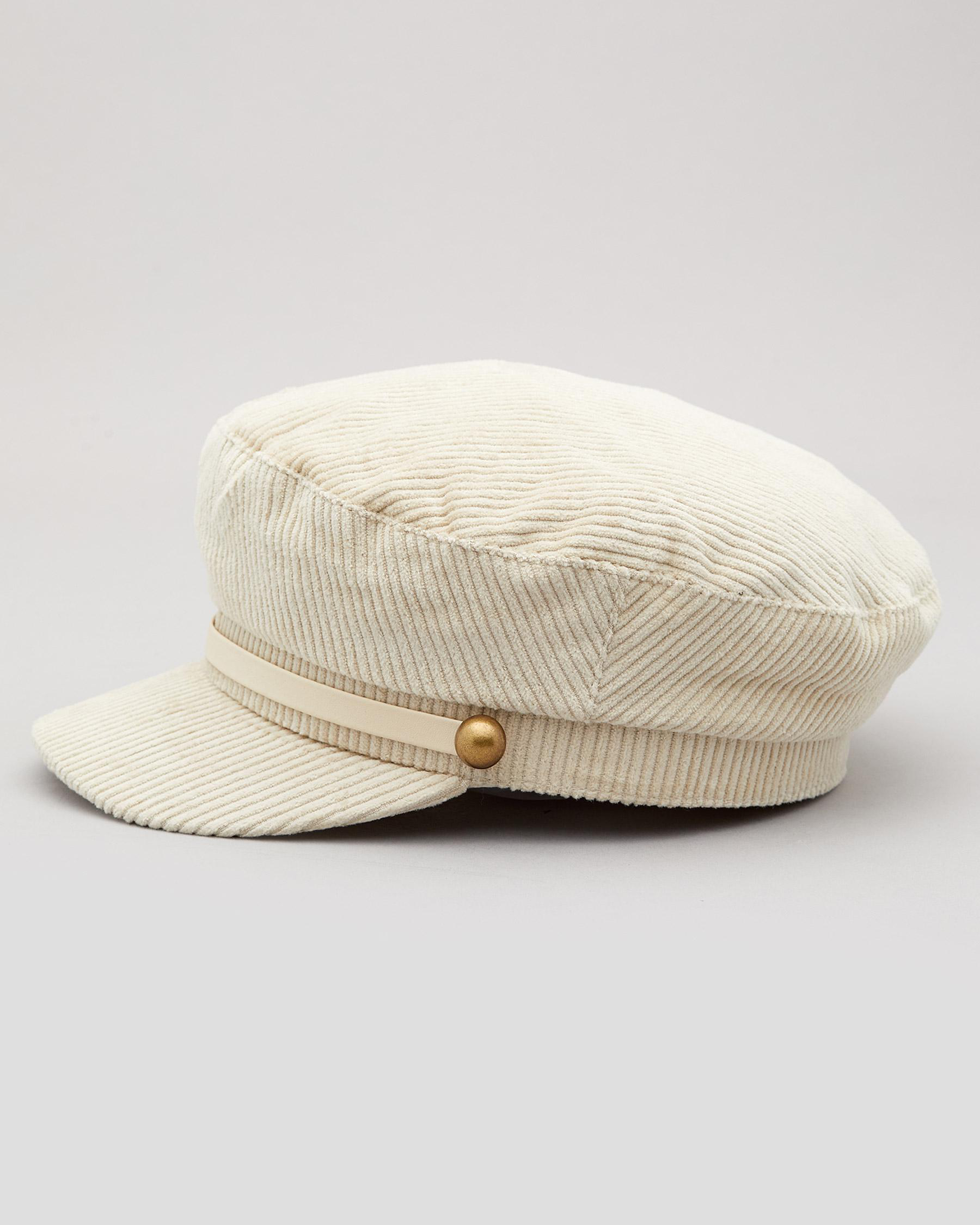 Shop Mooloola Savanna Lieutenant Cap In Bone - Fast Shipping & Easy ...