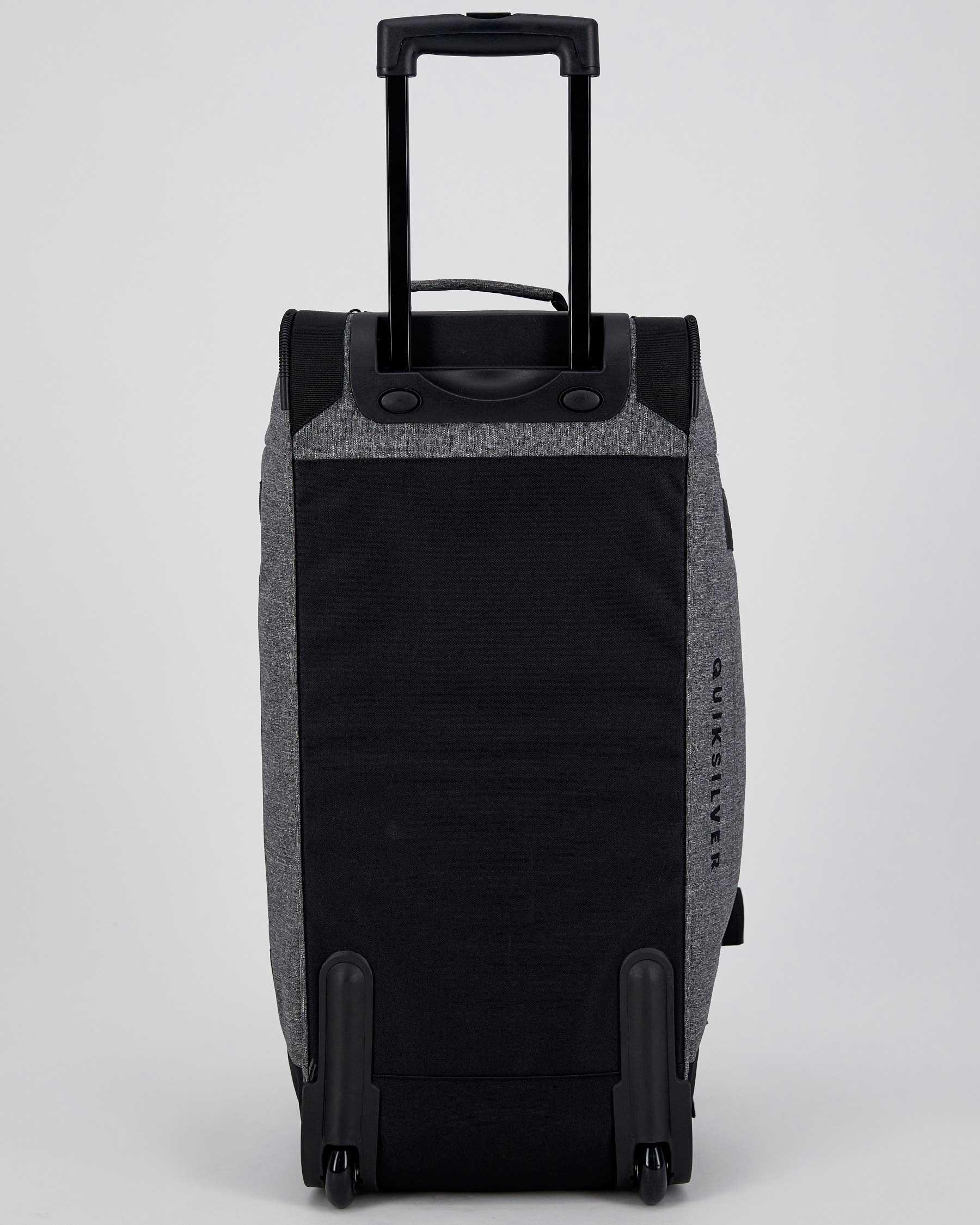 Shop Quiksilver New Centurion Travel Bag In Black - Fast Shipping ...