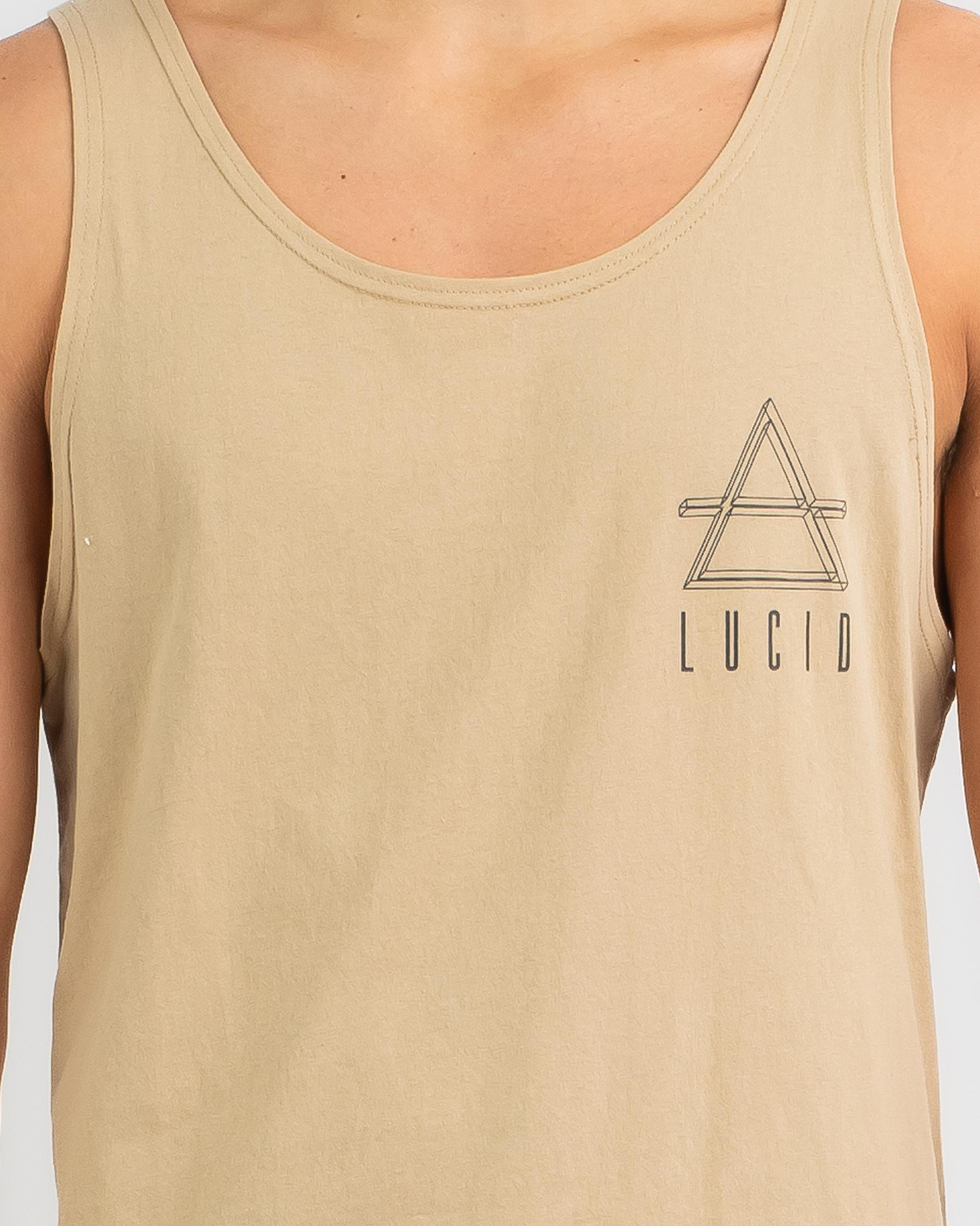 Shop Lucid Vexed Singlet In Tan - Fast Shipping & Easy Returns - City ...