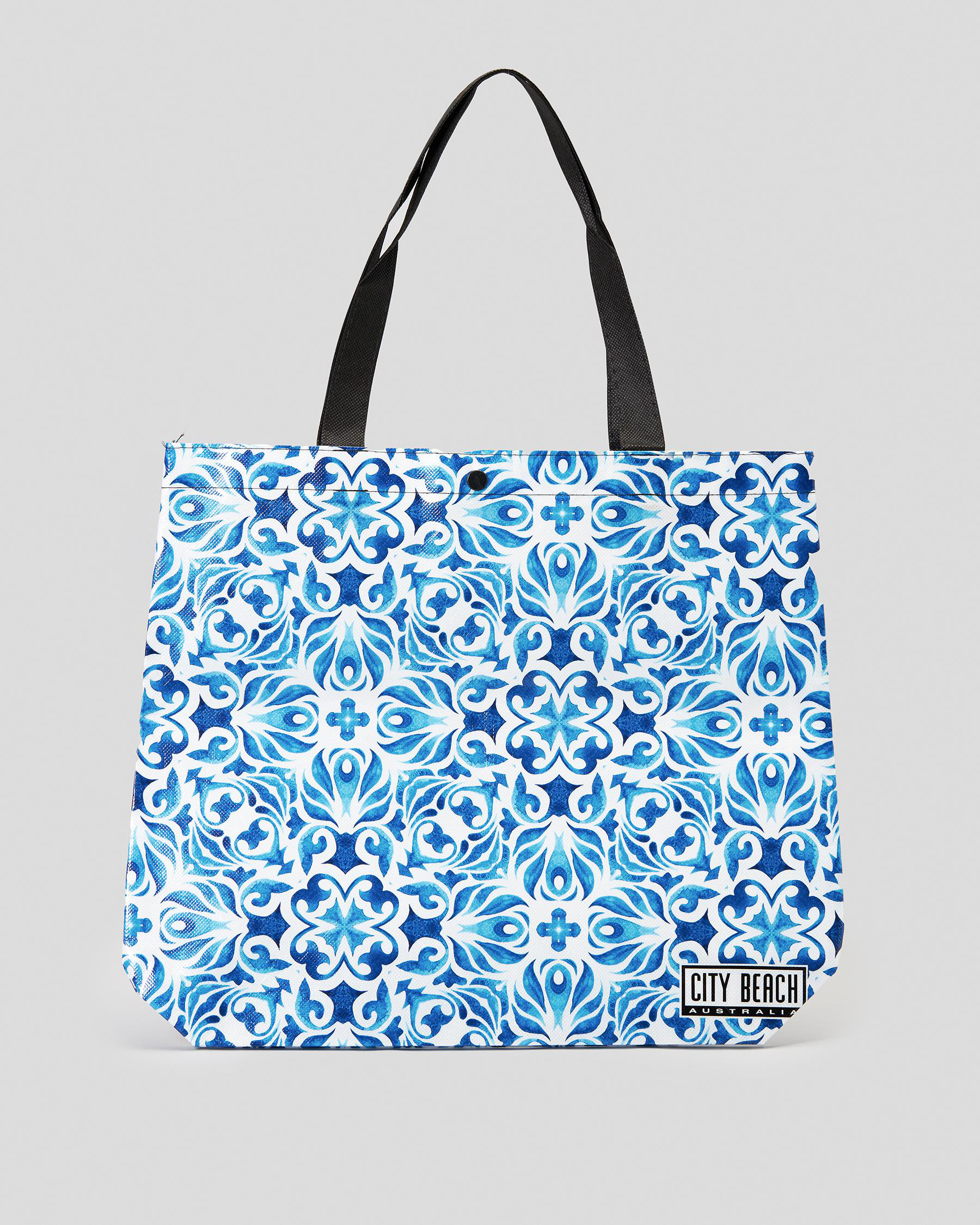 Shop Mooloola Eclipse Eco Bag In Blue - Fast Shipping & Easy Returns ...