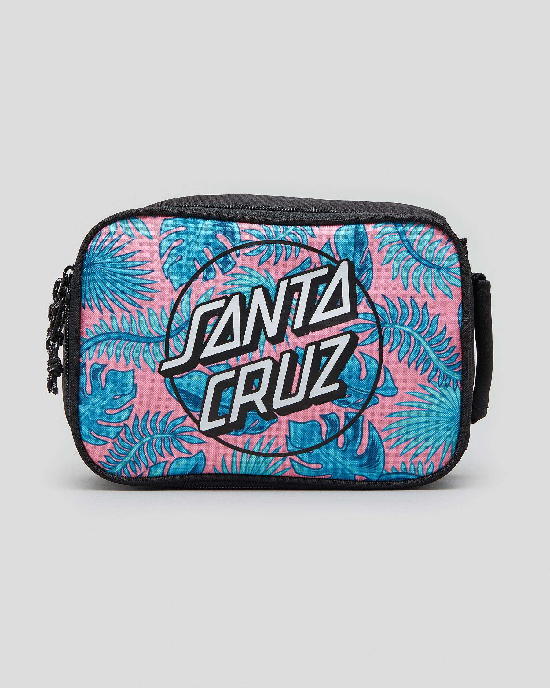 Shop Santa Cruz Cabana Dot Lunch Box In Black - Fast Shipping & Easy ...