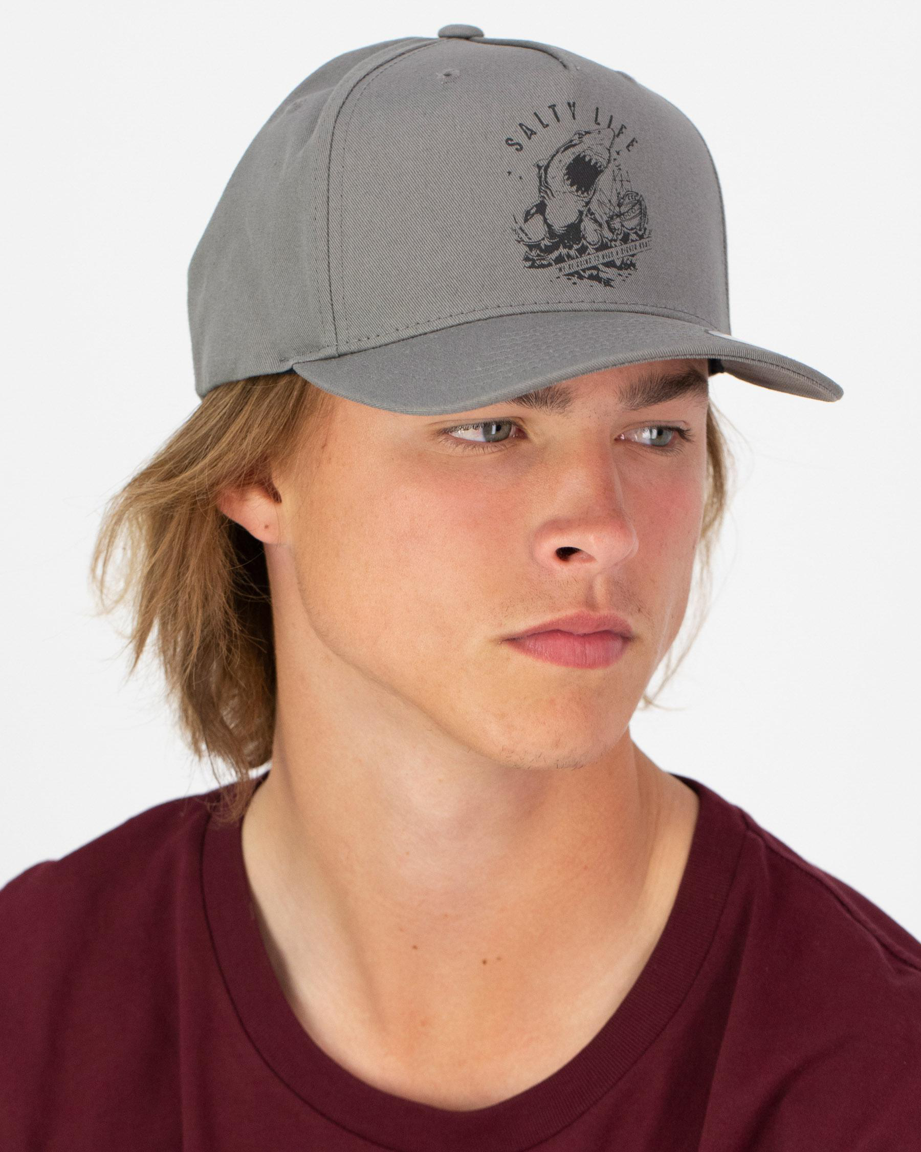 Shop Salty Life Trawler Snapback In Grey - Fast Shipping & Easy Returns ...
