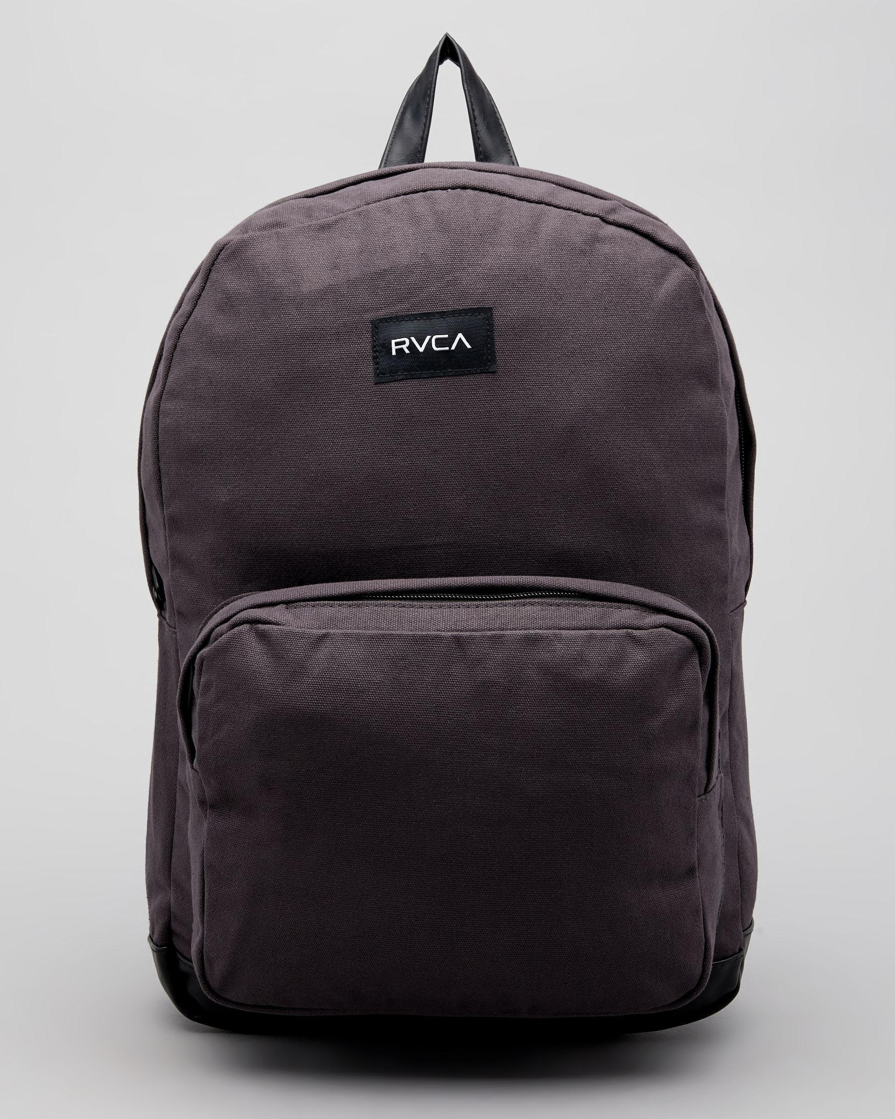 Shop RVCA Focus Backpack In Pirate Black - Fast Shipping & Easy Returns ...