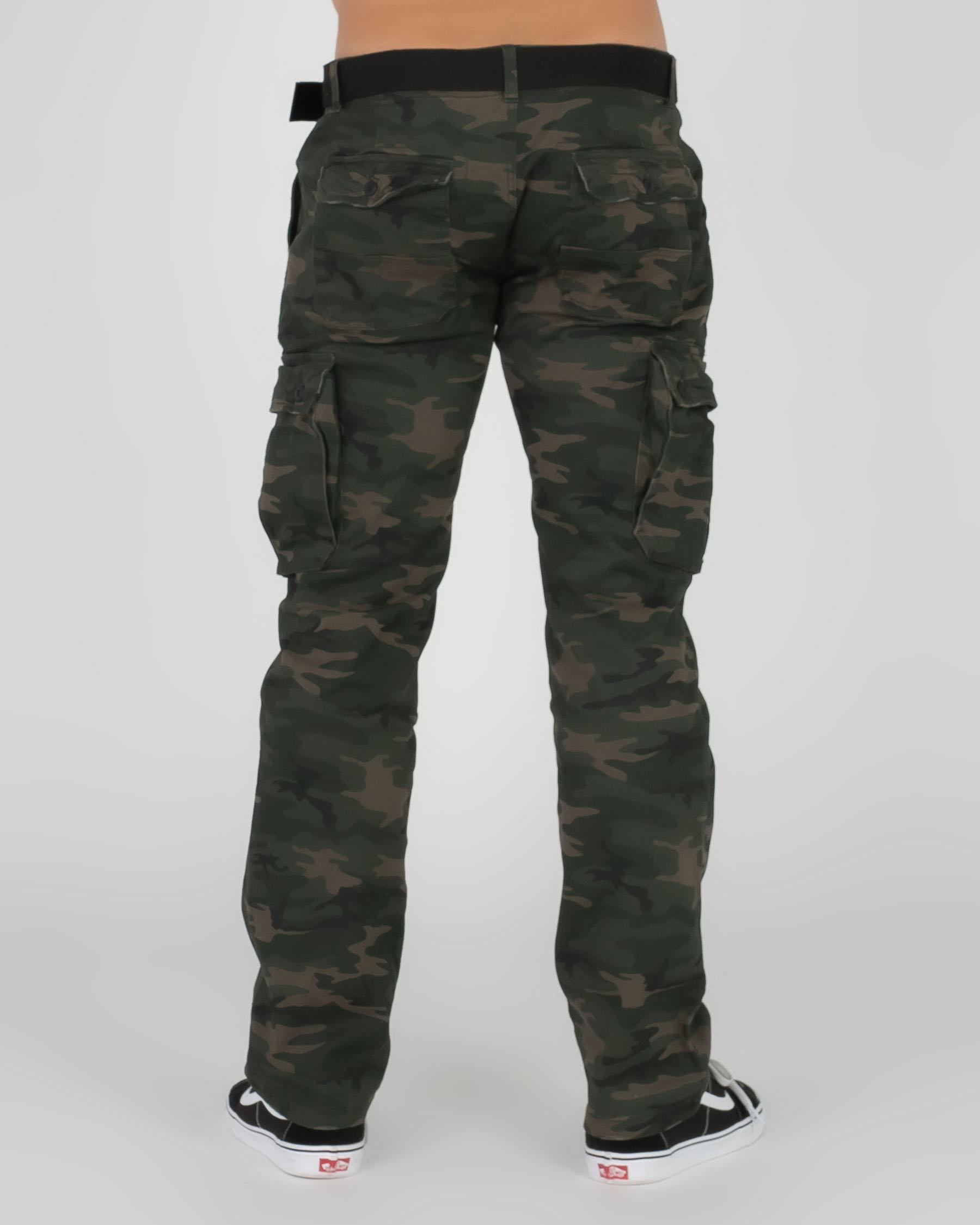 Shop Dexter Defender Cargo Pants In Green - Fast Shipping & Easy ...