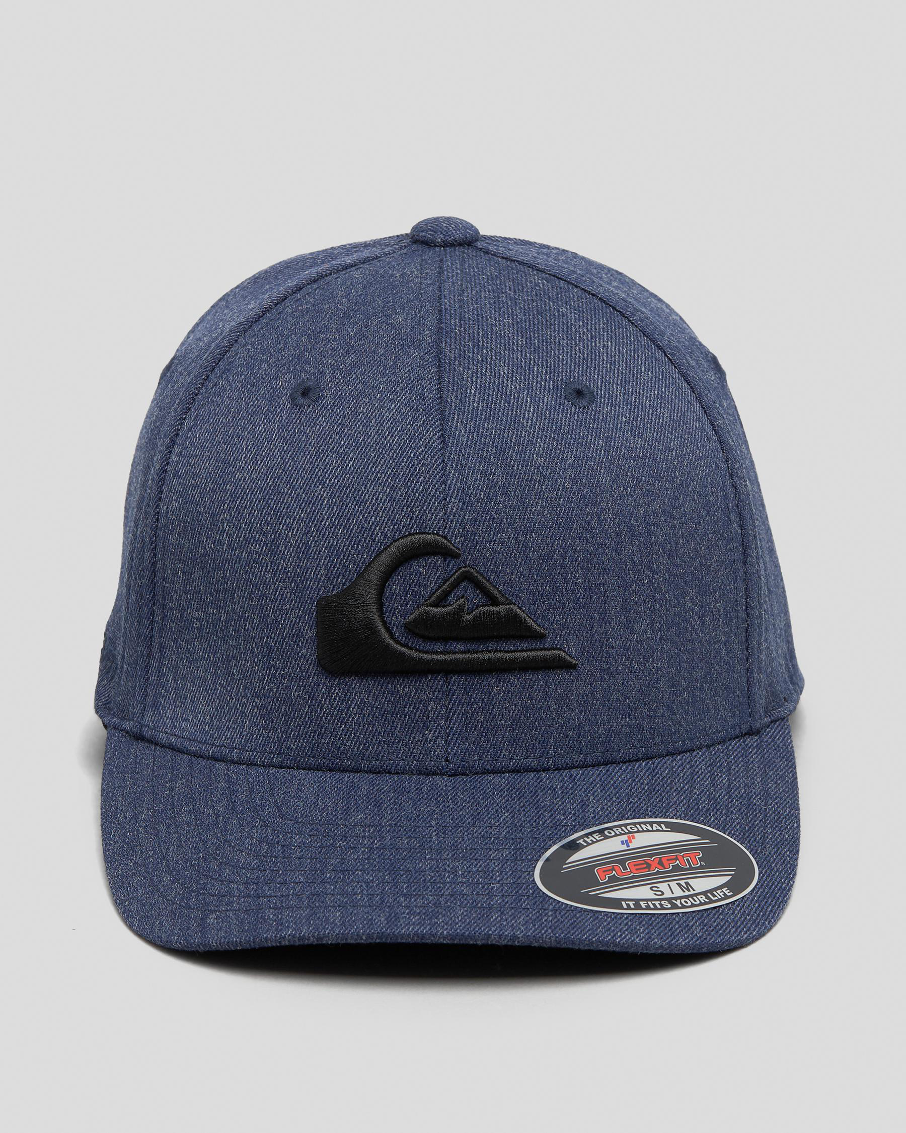 Shop Quiksilver Mountain And Wave Cap In Majolica Blue Heather - Fast ...