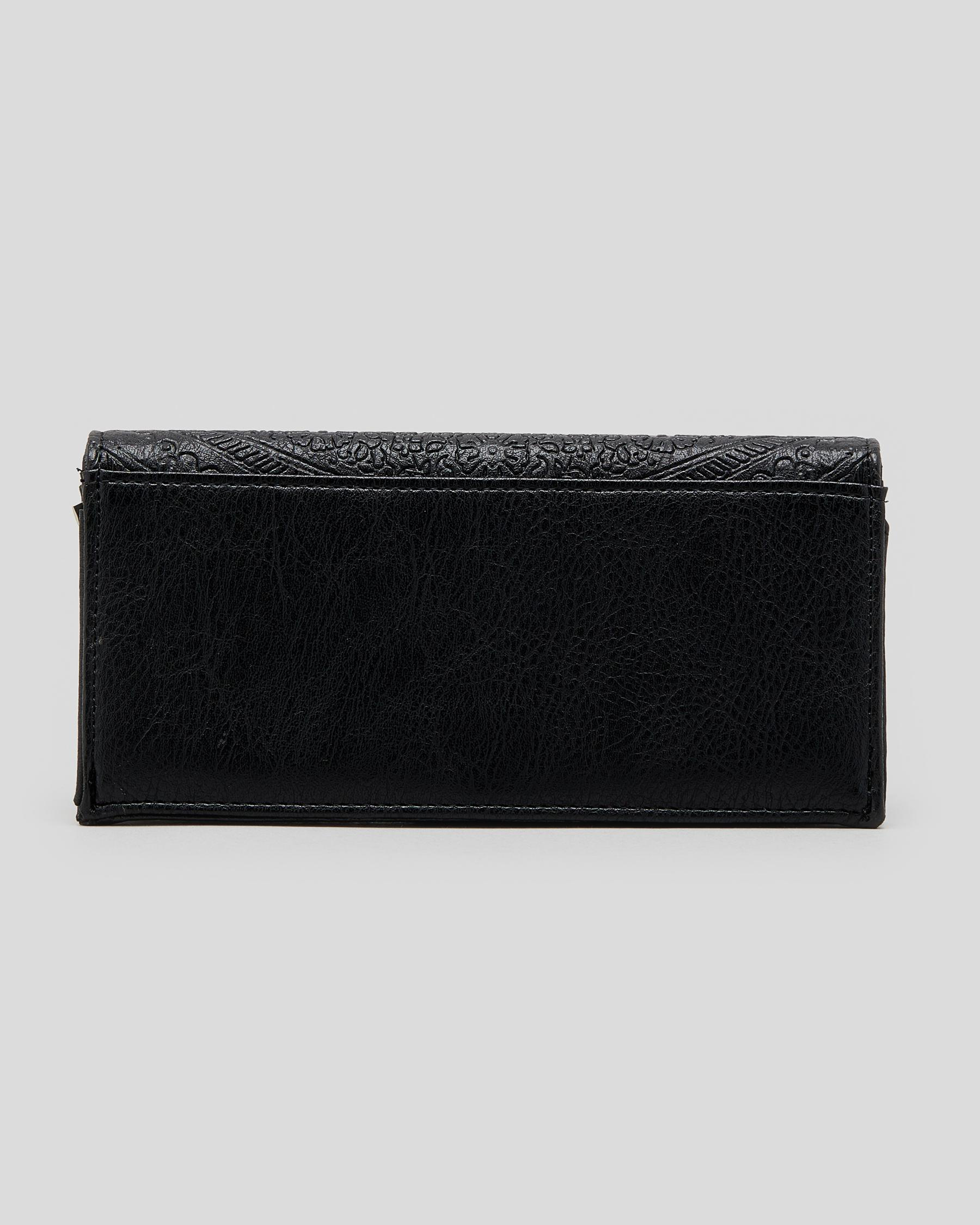 Shop Billabong Dawn Break Wallet In Black - Fast Shipping & Easy ...