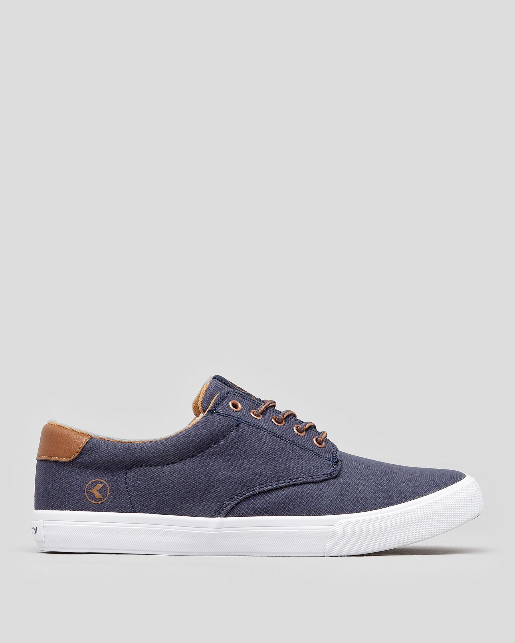 Shop Kustom Profile Shoes In Navy Twill - Fast Shipping & Easy Returns ...