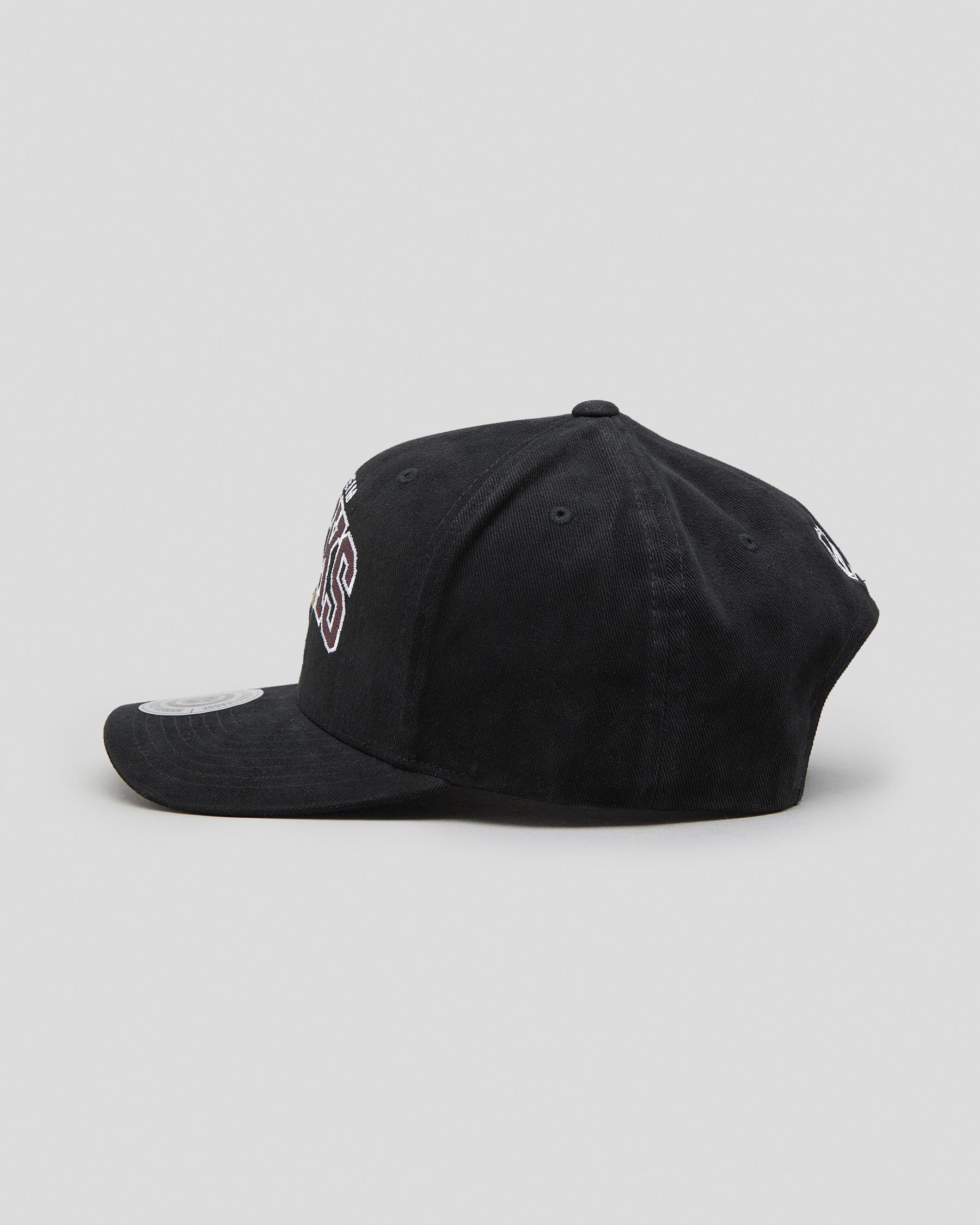 Shop Majestic Anaheim Ducks Arch Logo Pro Crown Cap In Ducks Black ...