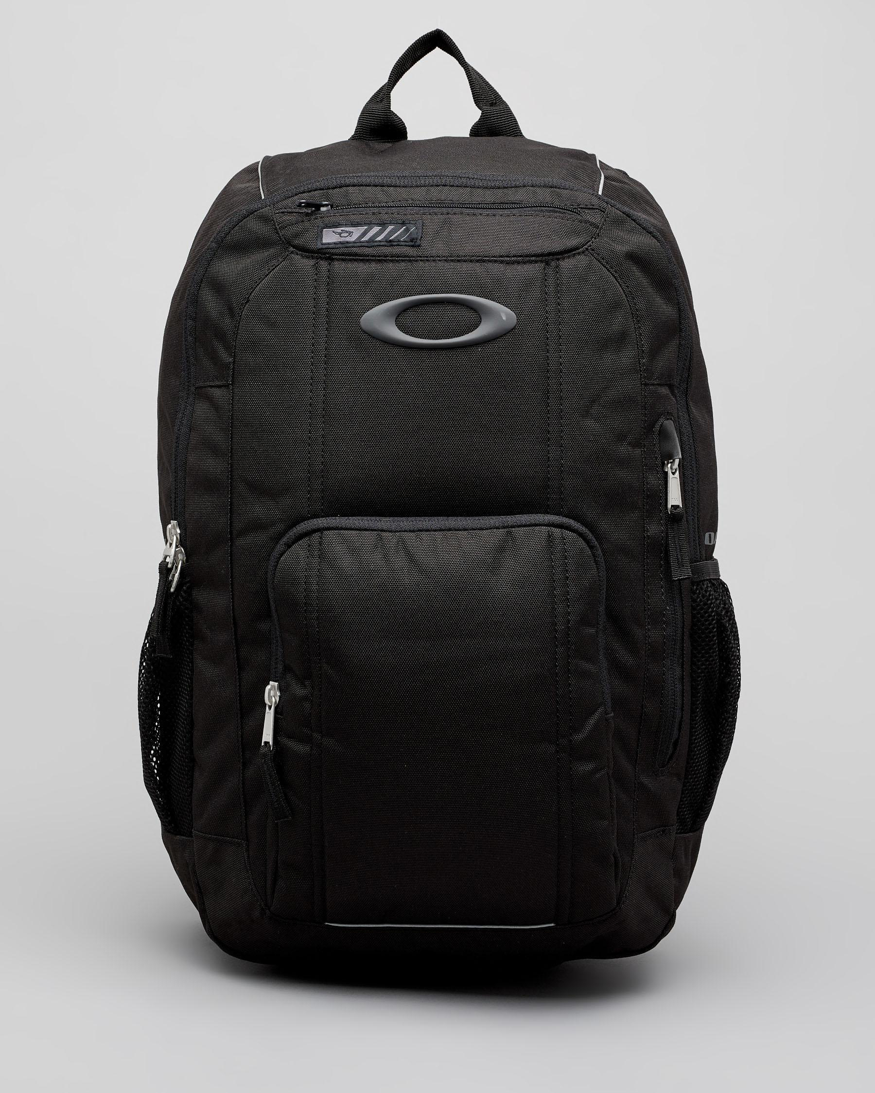 Shop Oakley Enduro Backpack In Blackout - Fast Shipping & Easy Returns ...